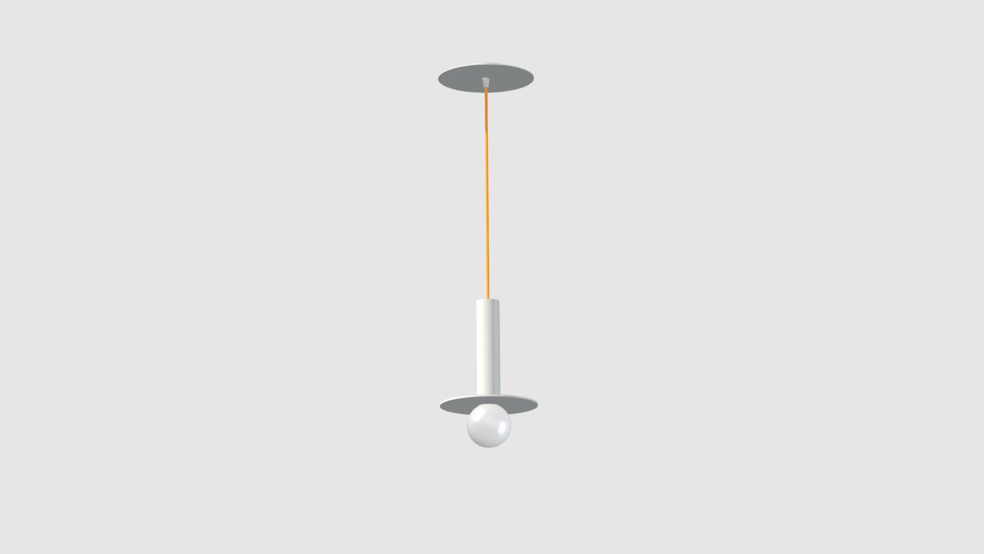 MINI DISK LAMP_GRAY - 3D model by Luce5 [aa541b2] - Sketchfab