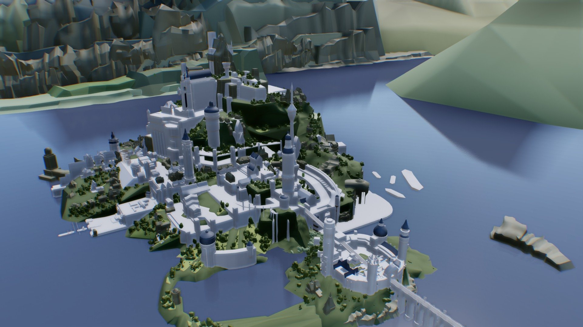 Matheo castle - 3D model by ztrztr (@ztrztr3) [aa55b6a] - Sketchfab