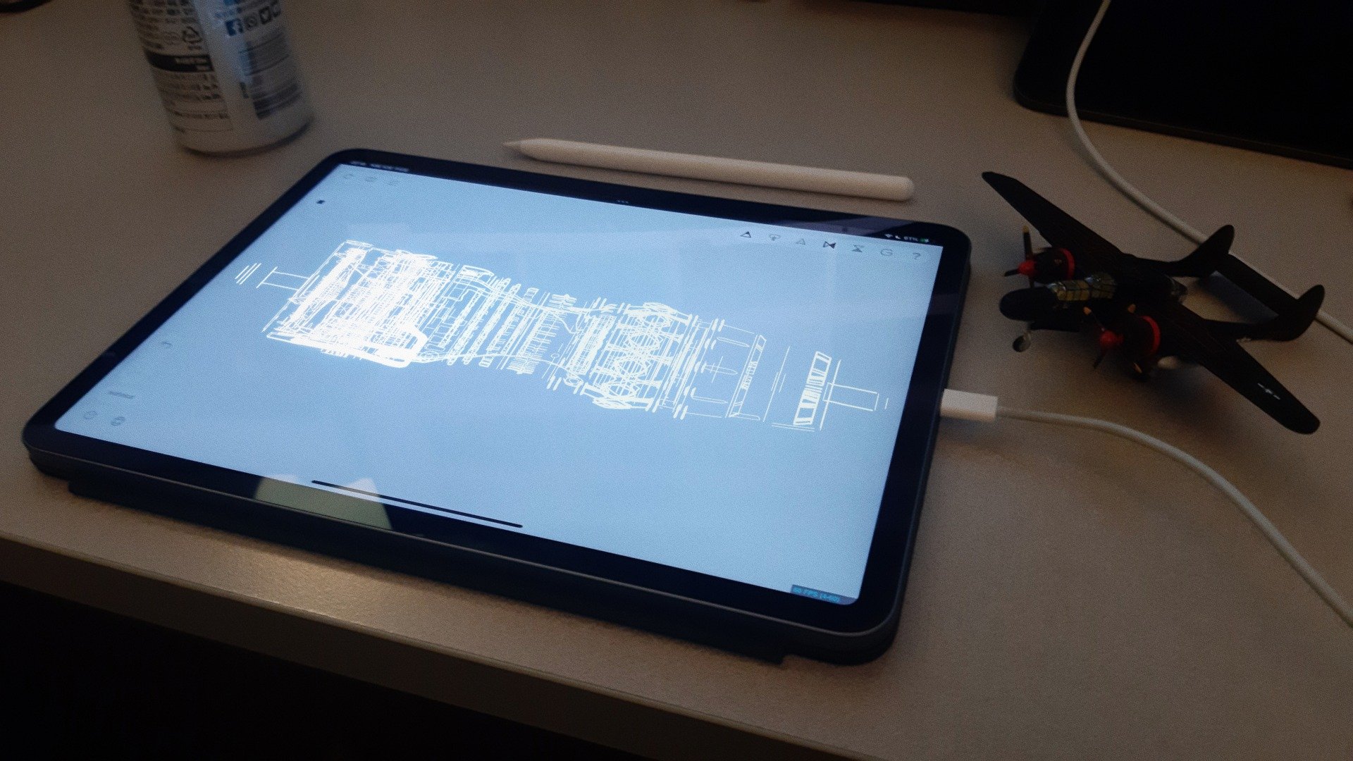 Turbojet engine from ipad - 2d to 3d - 3D model by sy-kim [aa5661c] - Sketchfab