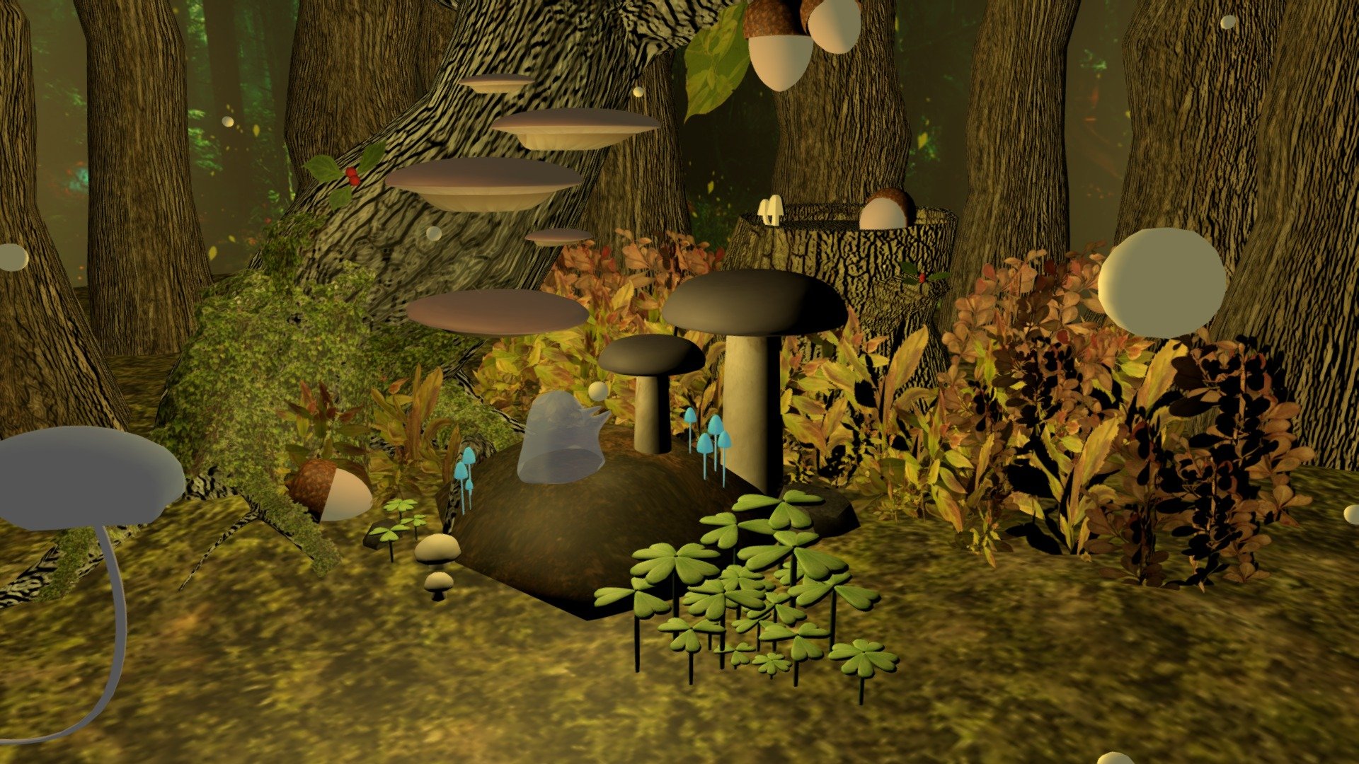 FOREST FAIRY - 3D model by SunnySung [aa56912] - Sketchfab