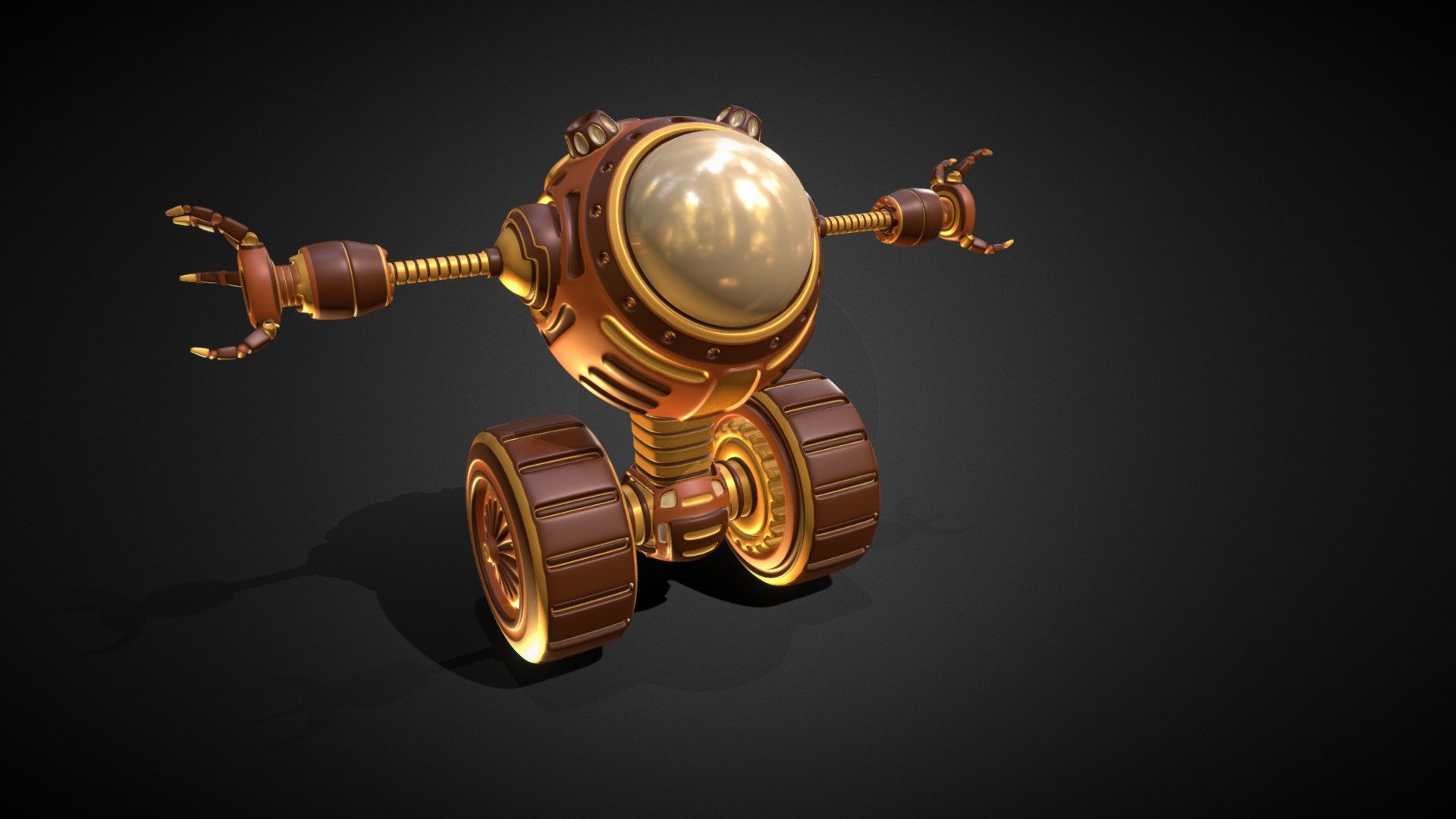 Wheeler Bot - 3D model by Rishav Gupta (@Rishav_Gupta) [aa57108 ...