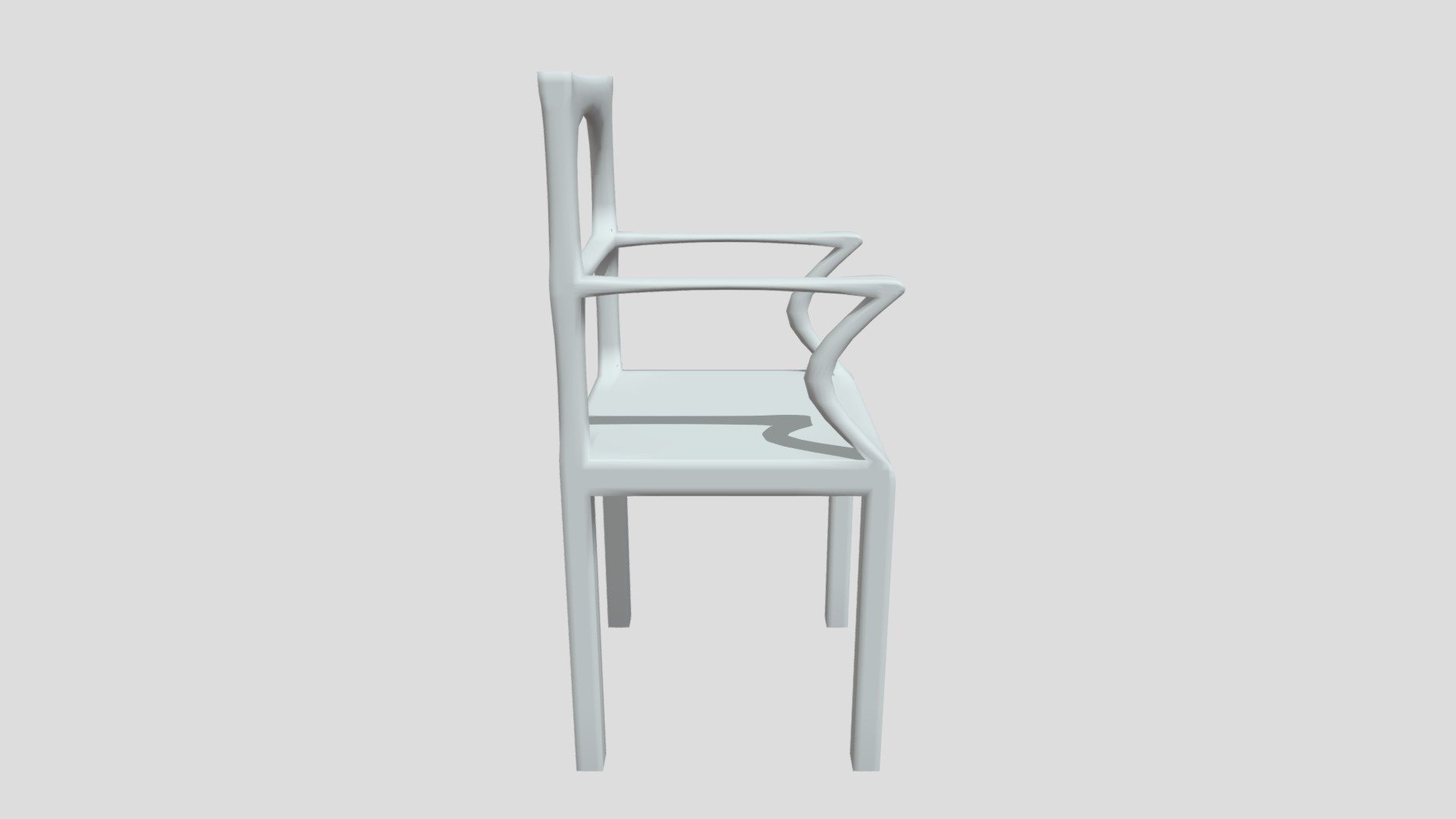 Mildly Fancy Chair - 3D model by hastak0 [aa5730f] - Sketchfab