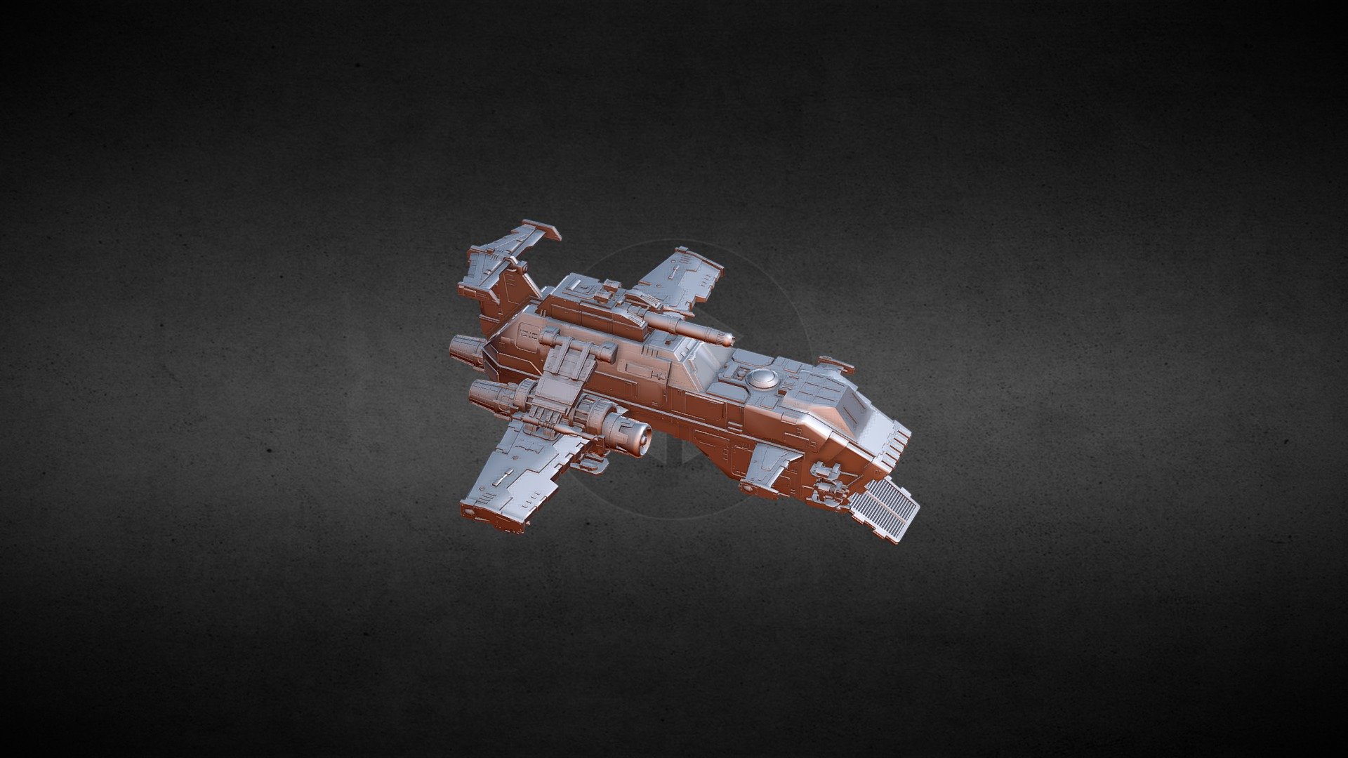 Thunderhawk - 3D model by XYYminis [aa57aaf] - Sketchfab