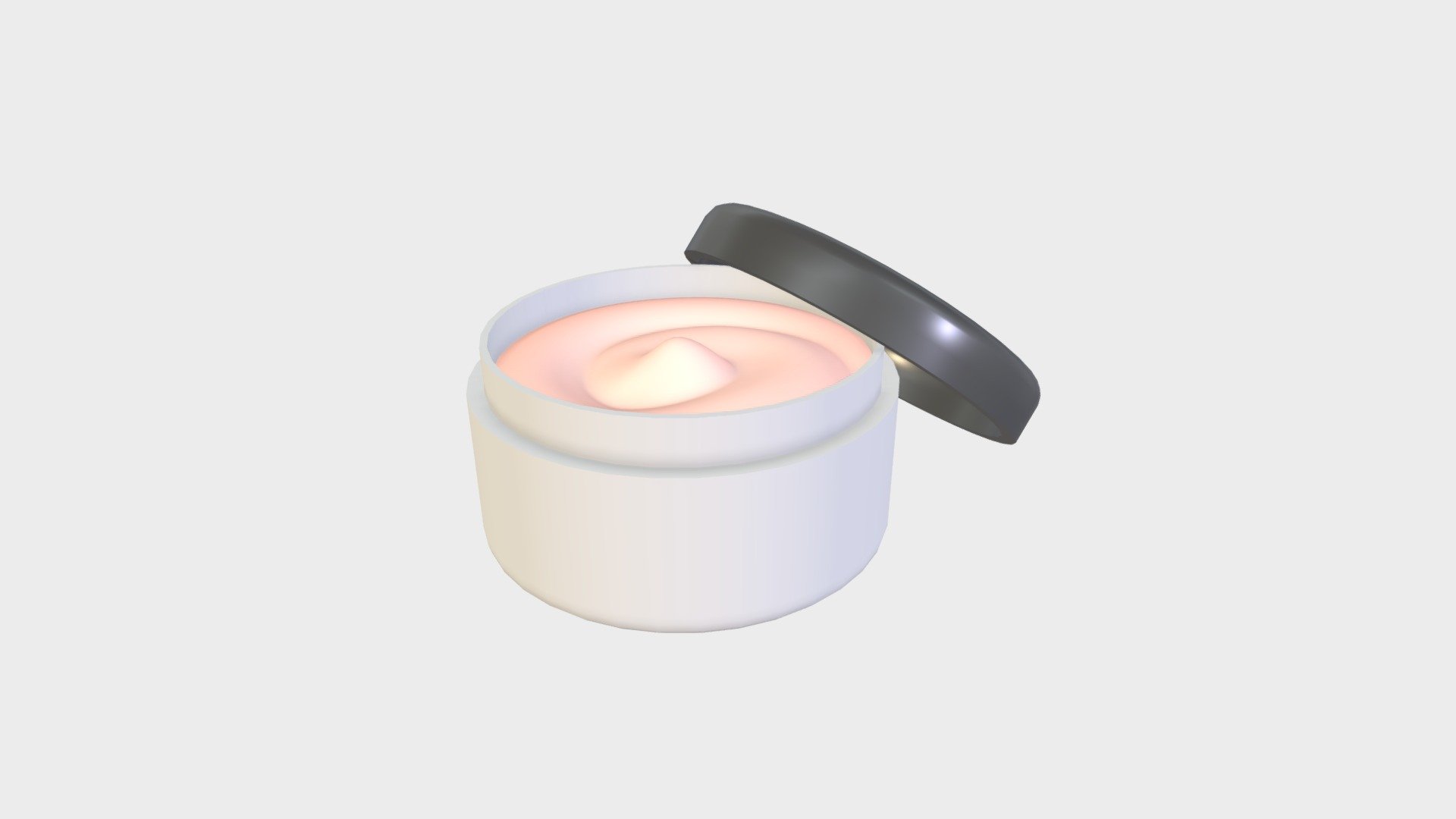 Cream Jar - Buy Royalty Free 3D model by bariacg [aa58067] - Sketchfab ...
