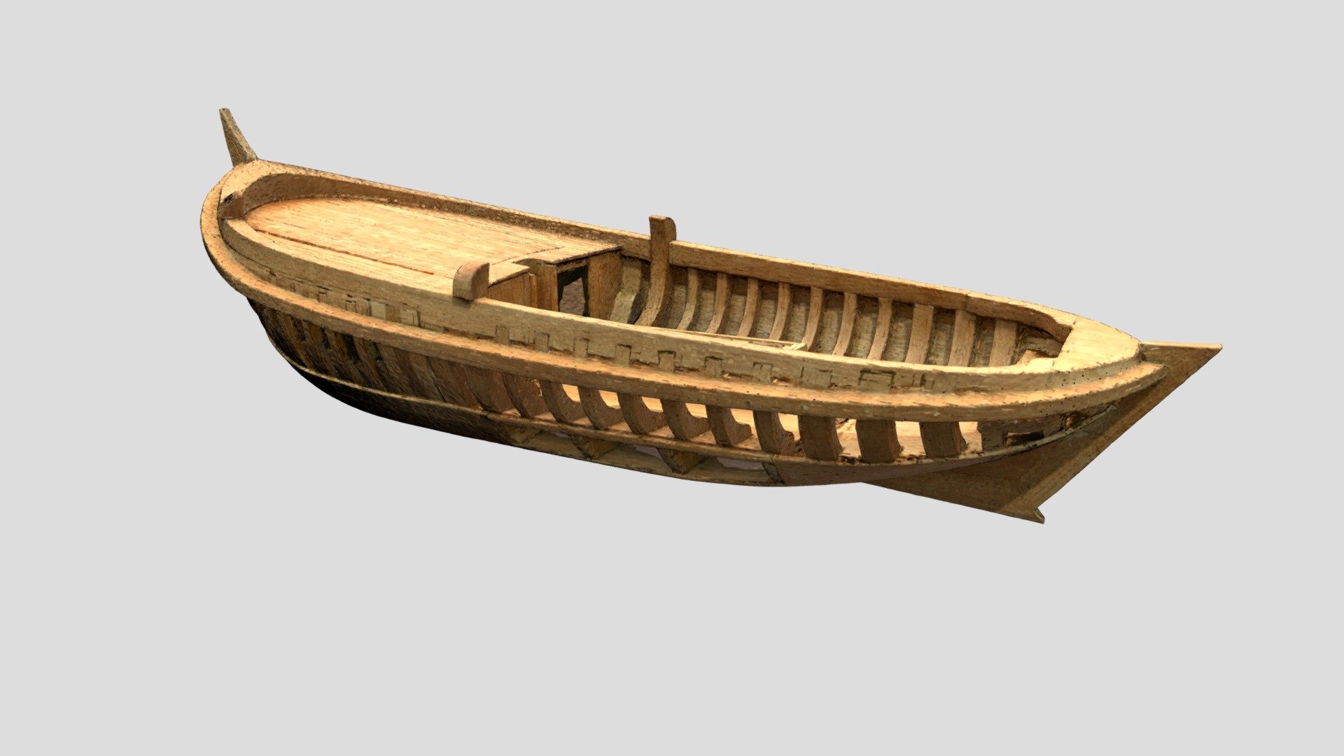 Huizer Botter model 1:15 opengewerkt - 3D model by archeobc2r [aa59cac ...