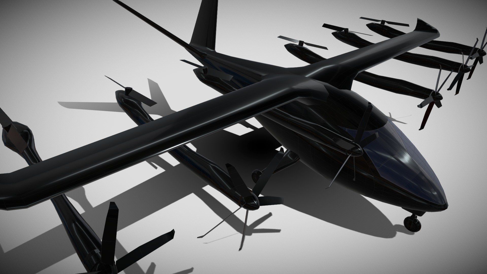 Archer EVTOL - Buy Royalty Free 3D model by paperscan [aa5bed2] - Sketchfab Store
