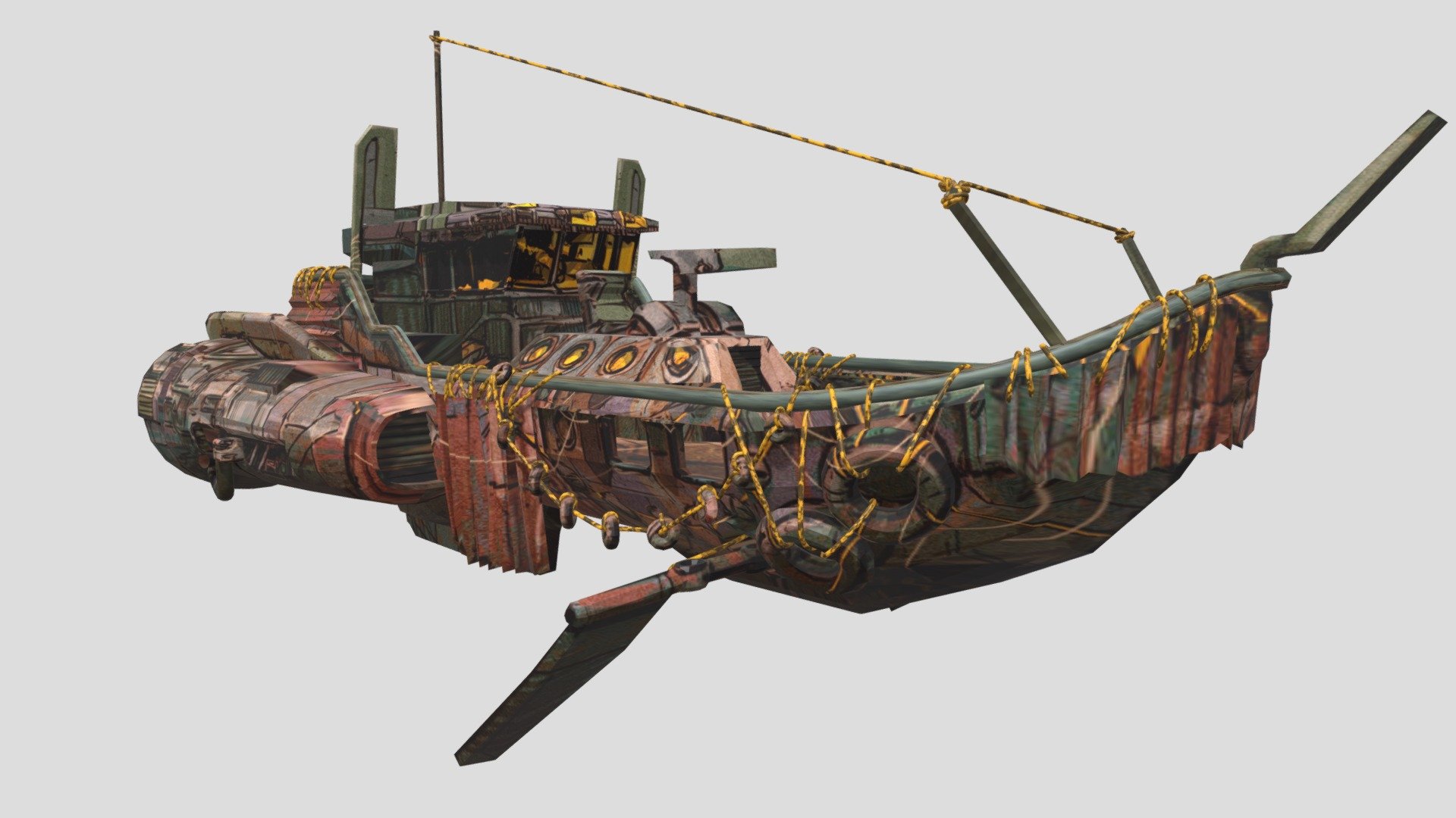 Tugboat - 3D model by Jason (@jasonwynne) [aa5d4b2] - Sketchfab