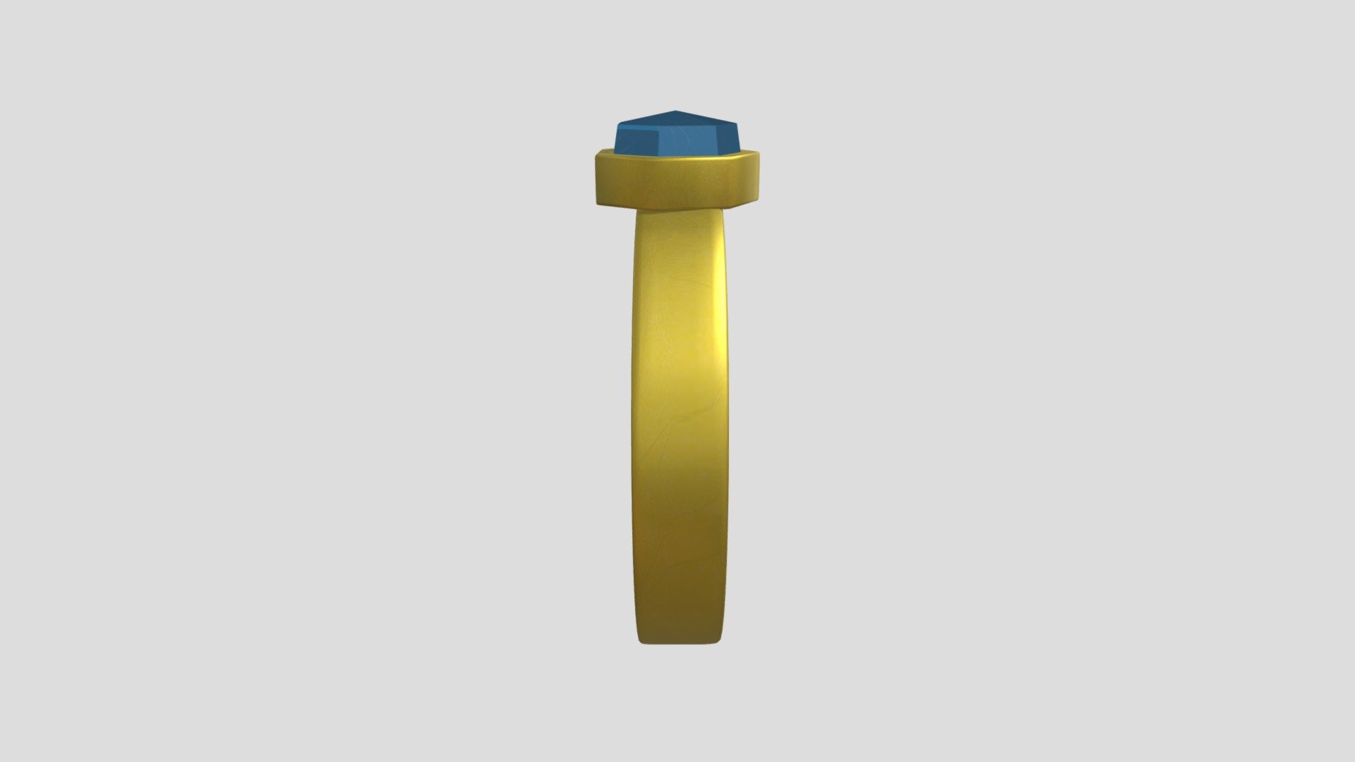 a golden ring - 3D model by CUPofGOLD (@evenafox7542) [aa5effe] - Sketchfab