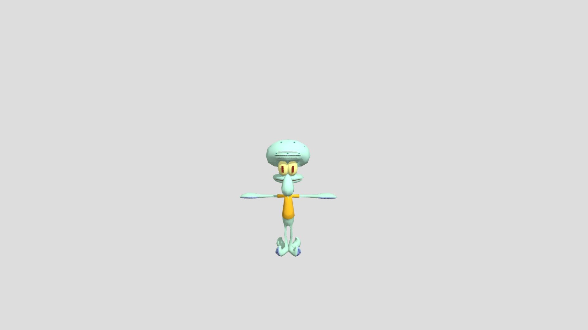 Squidward - Download Free 3D model by rogerreyes582 [aa5f2eb] - Sketchfab