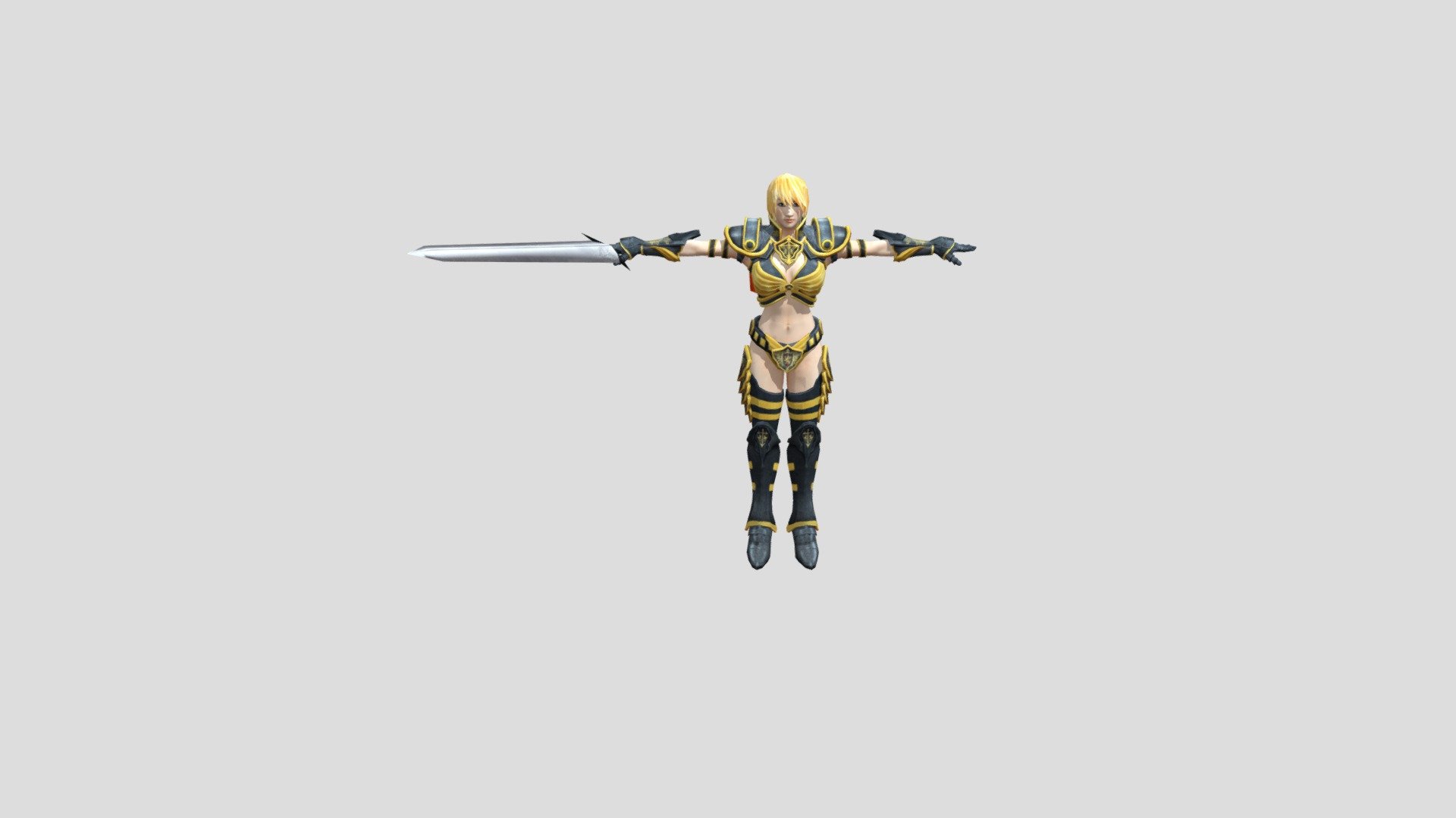 Sword and Shield - Download Free 3D model by muhammadabidhussain ...