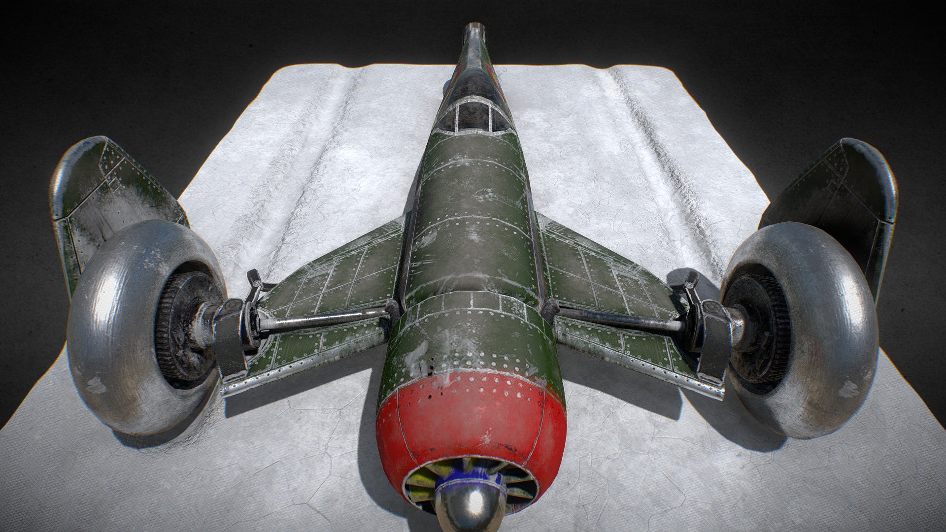 IAR-80 "Planerod" - 3D model by Valentin N (@vrntech) [aa65834] - Sketchfab