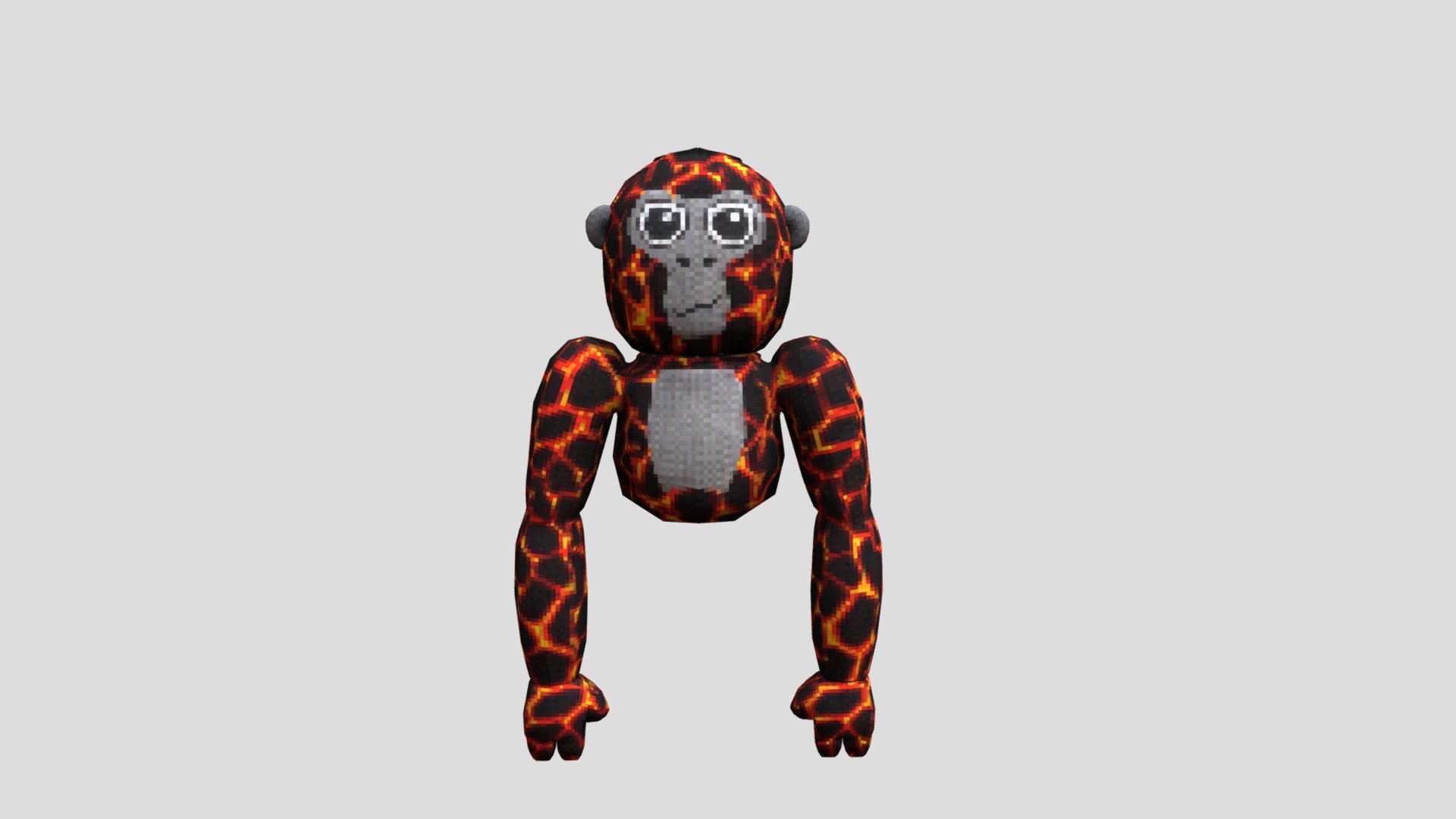 Gorilla Tag Lava Plush Template - Download Free 3D model by WildTheDev ...
