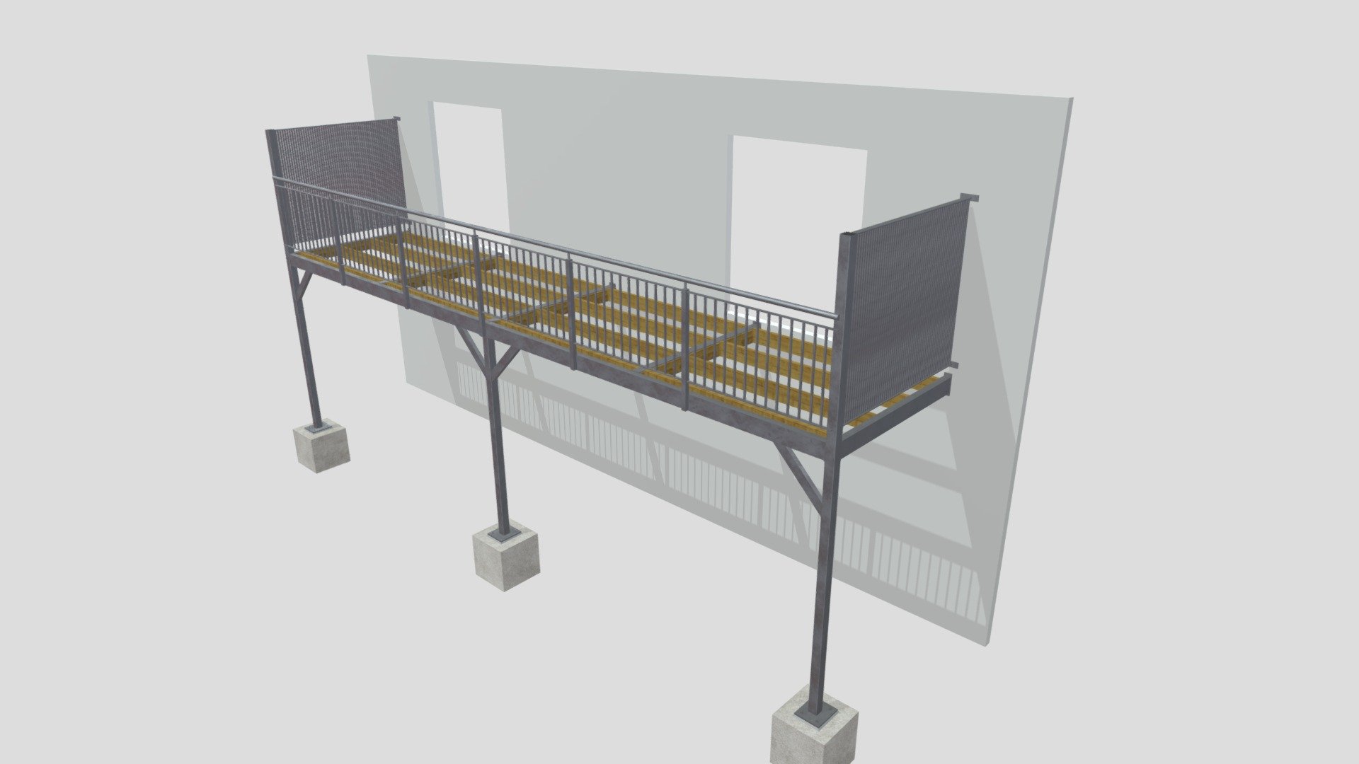 Ty Gwyn Proposed Balcony - Download Free 3D model by GCCADuk [aa672e2 ...