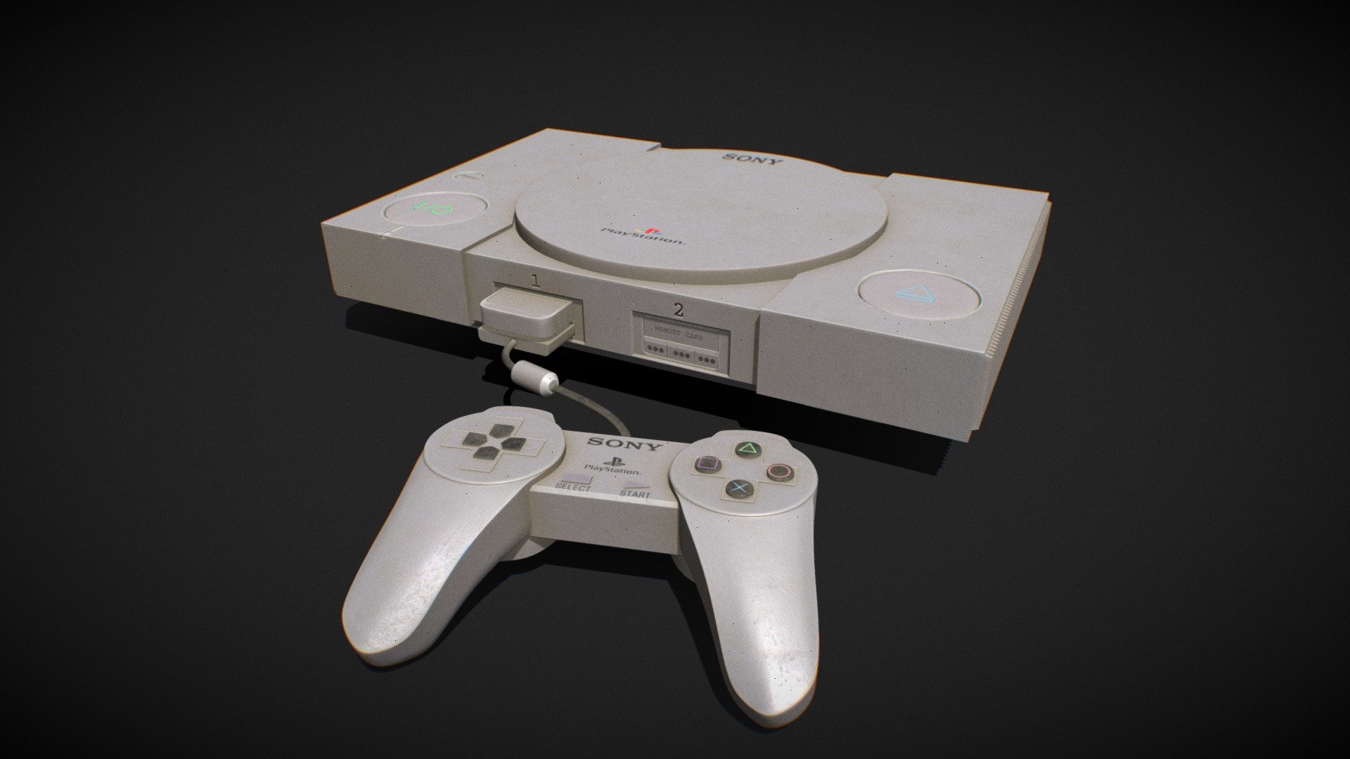 PS1 - 3D model by Mezuko [aa68afa] - Sketchfab