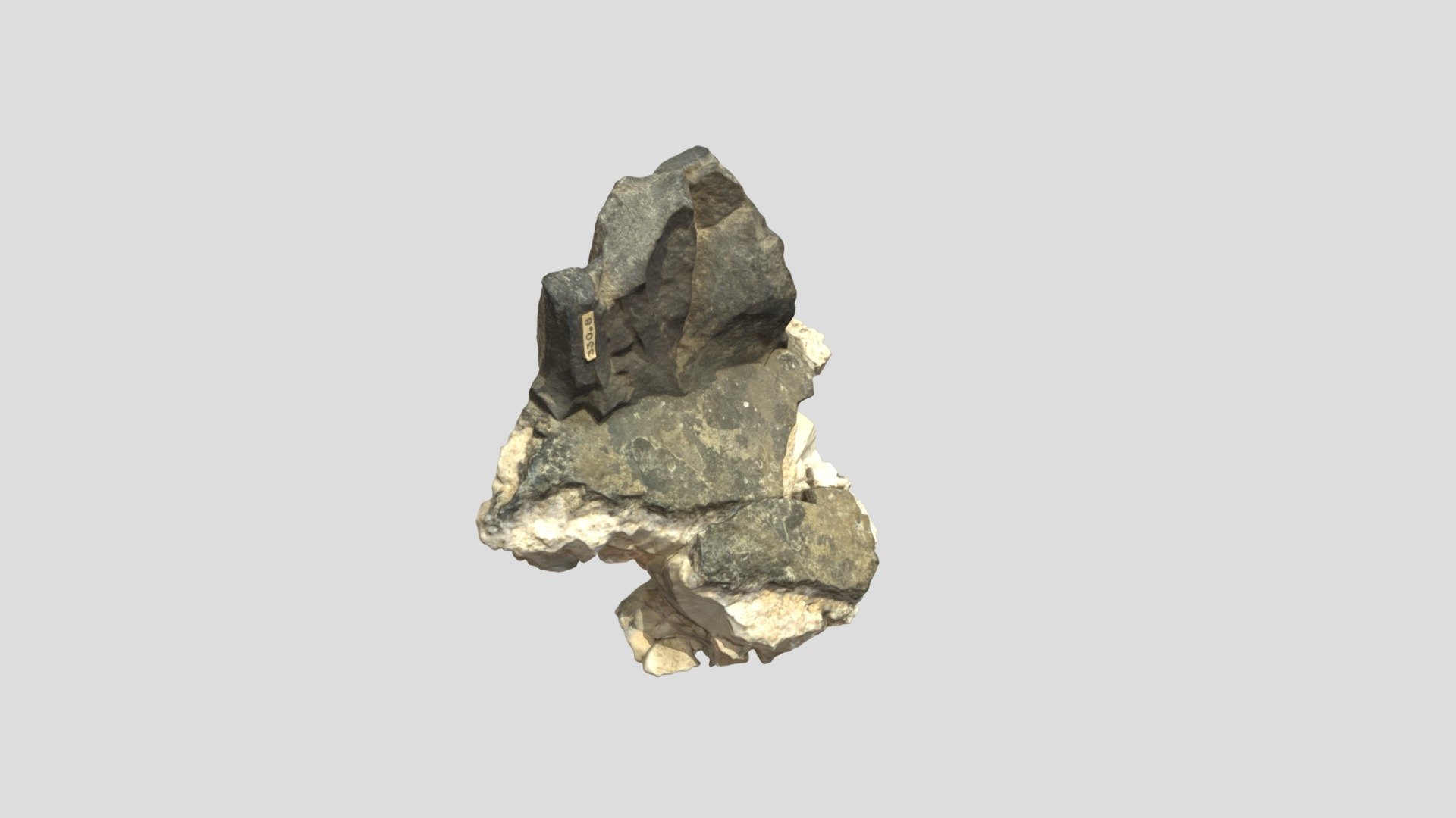 Pectolite Ball with Apophyllite and Chabazite - 3D model by Rutgers ...