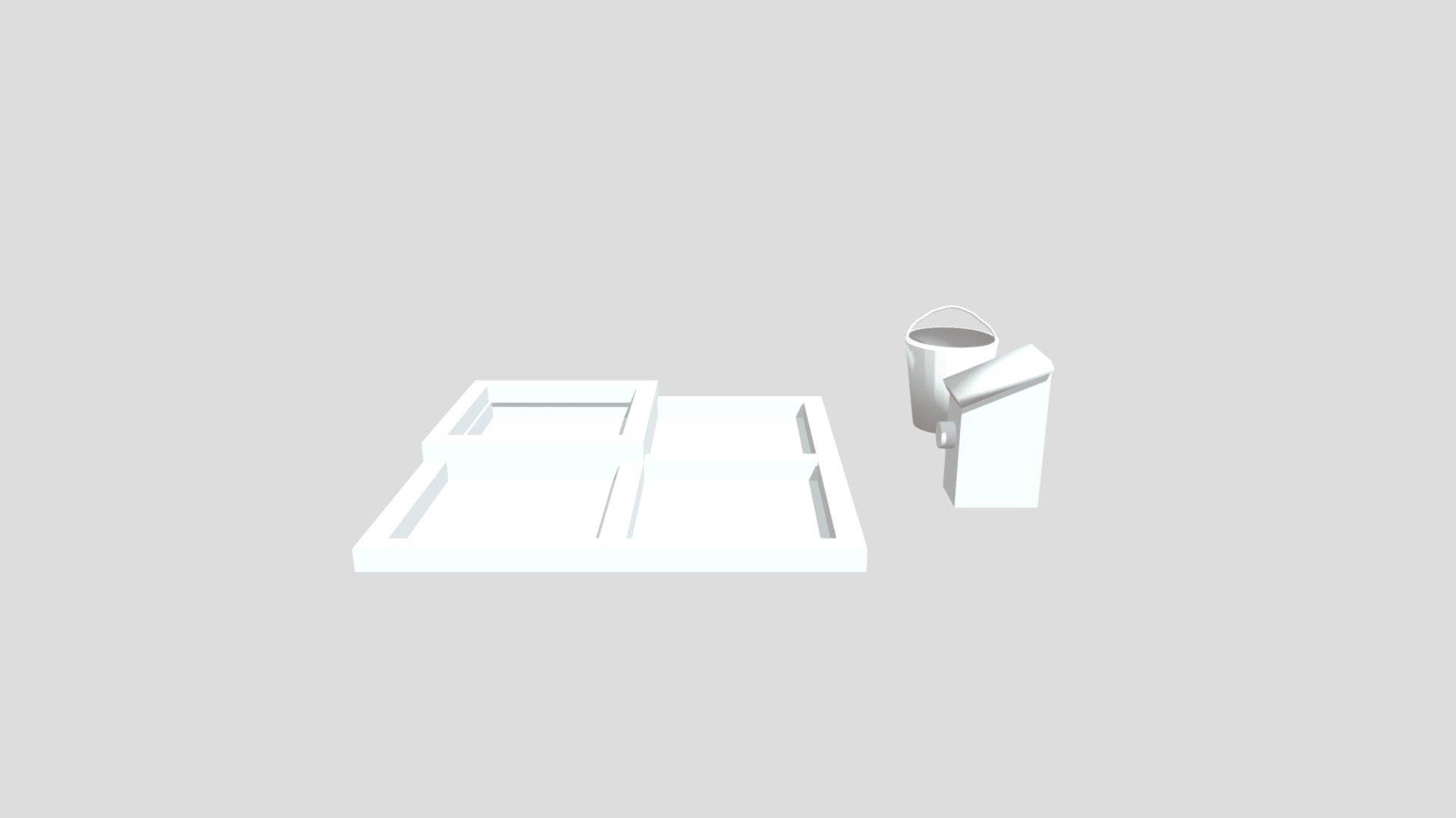 Eco House - 3 Simple props - 3D model by ArjenWindels [aa6abd8] - Sketchfab