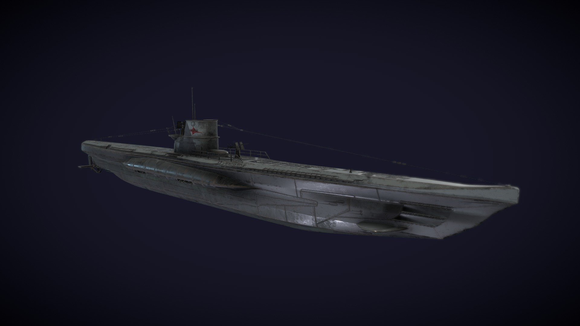 GERMAN SUBMARINE 4K U BOAT - 3D model by sergiosuarez2515 [aa6abda ...