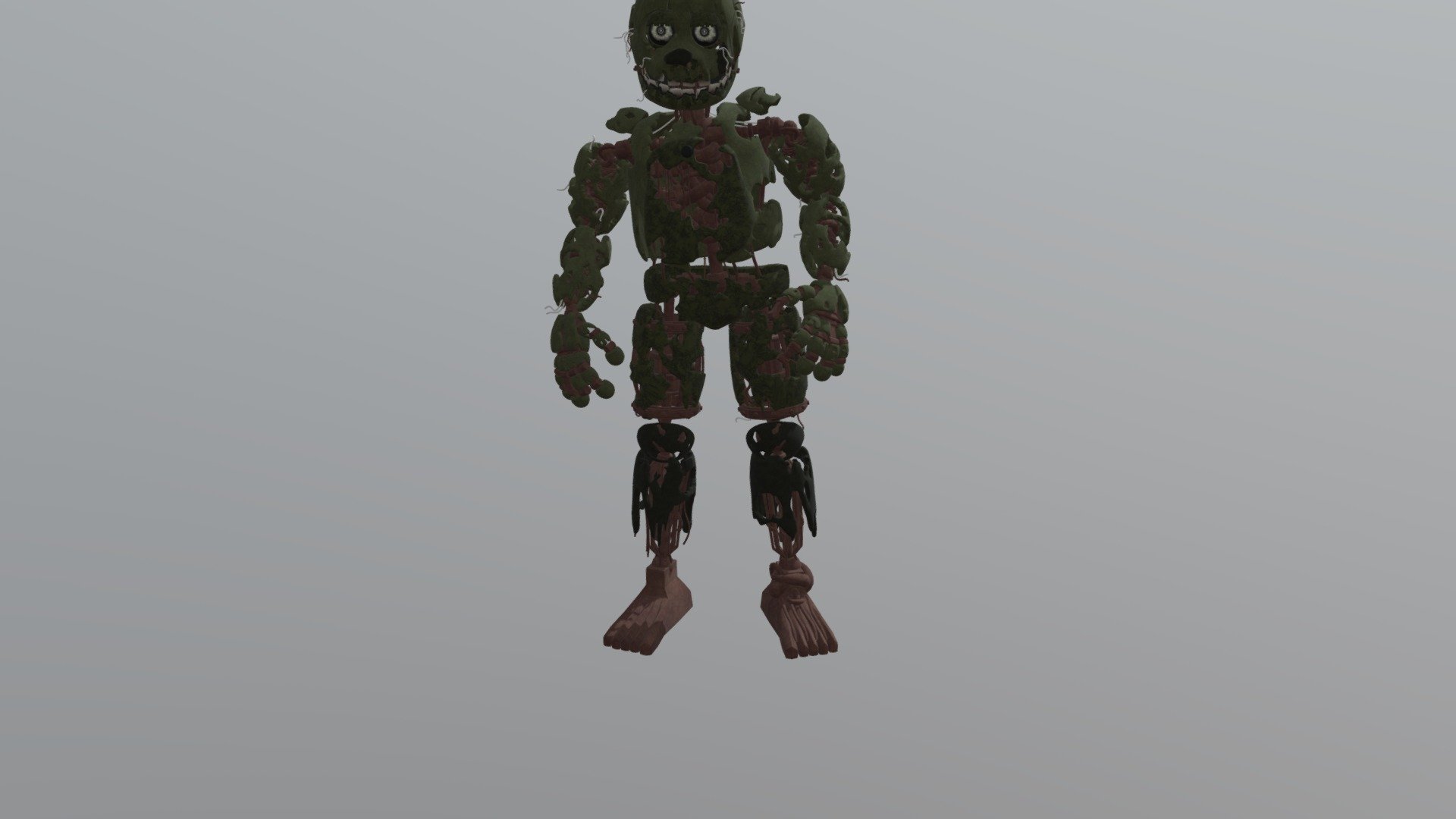 Springtrap Fnaf 3 - 3D model by sparkytheman [aa6ac25] - Sketchfab