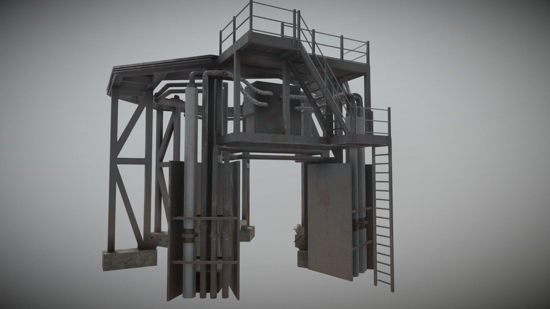 Starship's Suborbital Pad - 3D model by maathislm [aa6b678] - Sketchfab