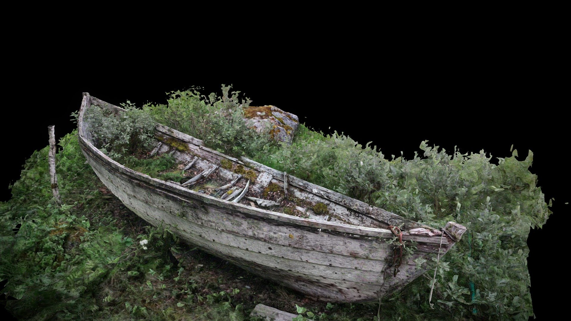 Tysfiord, Smashed wood boat. - Download Free 3D model by zhenkoest ...
