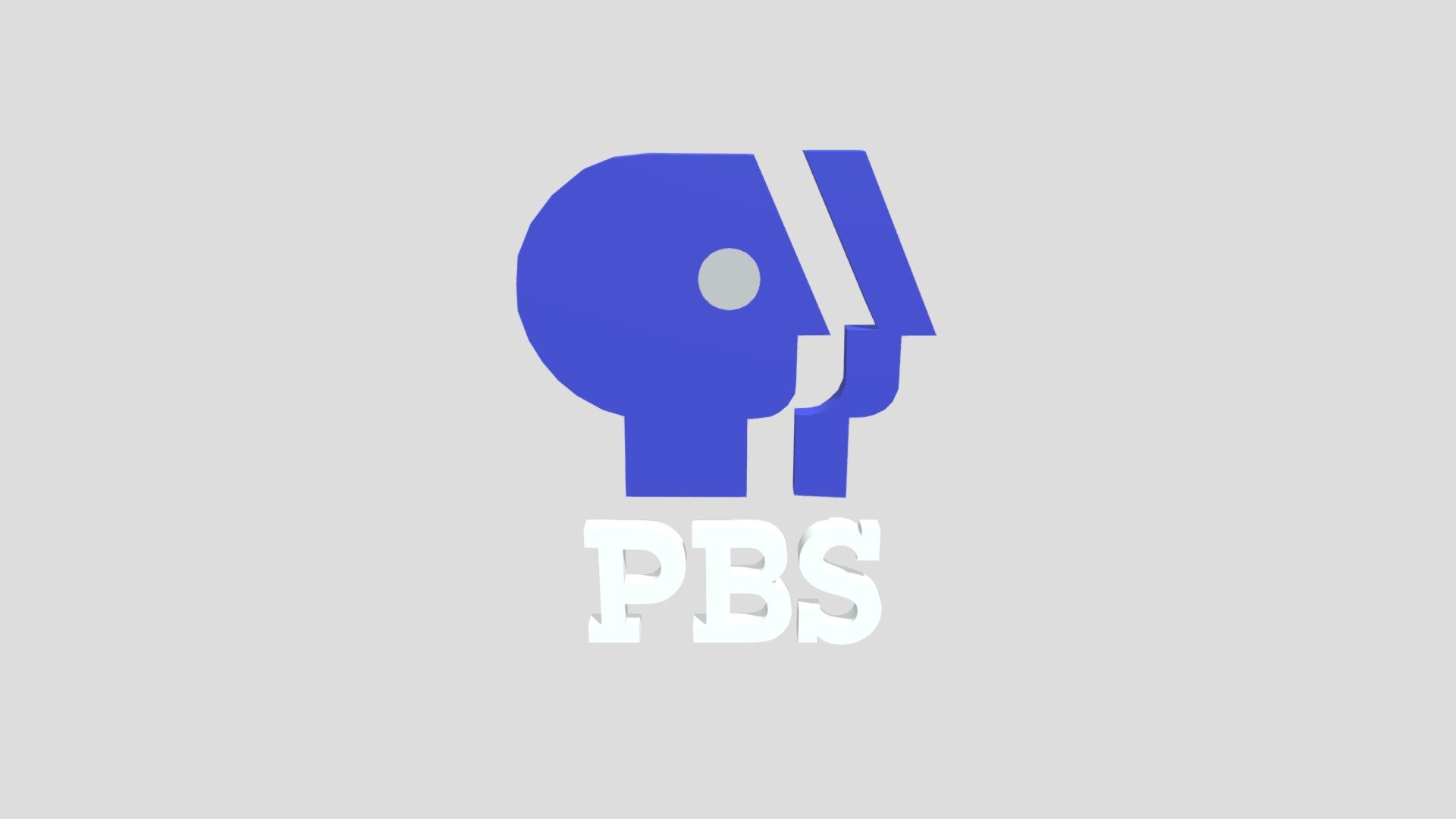 PBS '84-'89 3D LOGO - Download Free 3D model by James Jordan 021505 ...