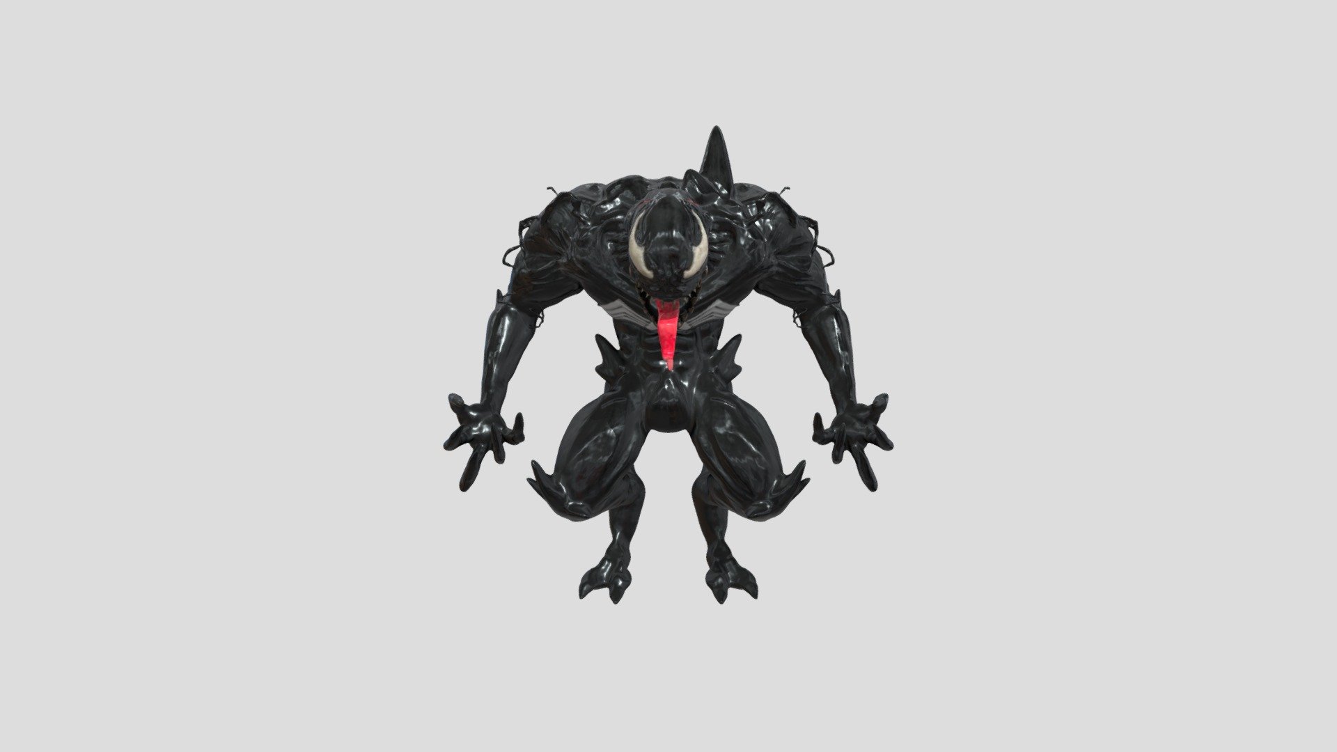 Venom sculpture - 3D model by realism (@RealismModels) [aa6c1ae ...
