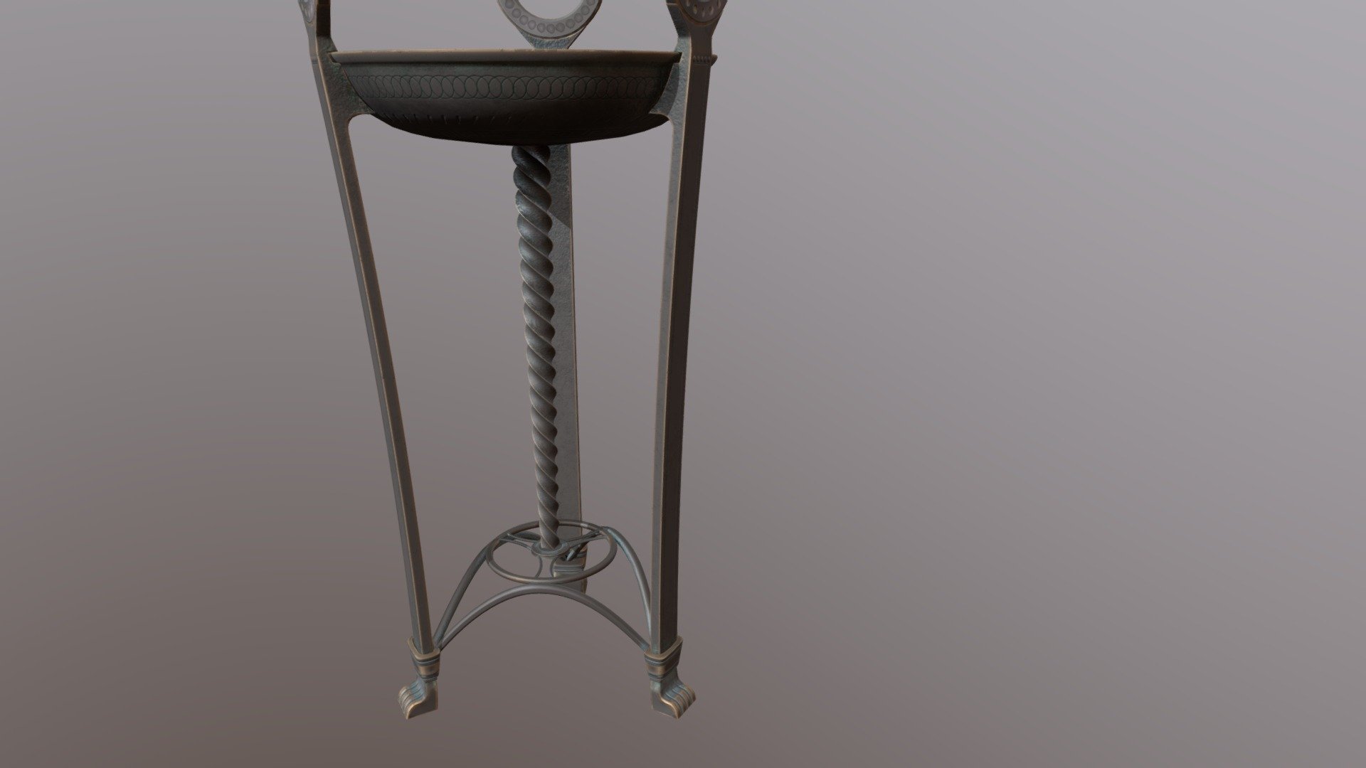 Brazier - 3D model by berthemary [aa6c4e3] - Sketchfab