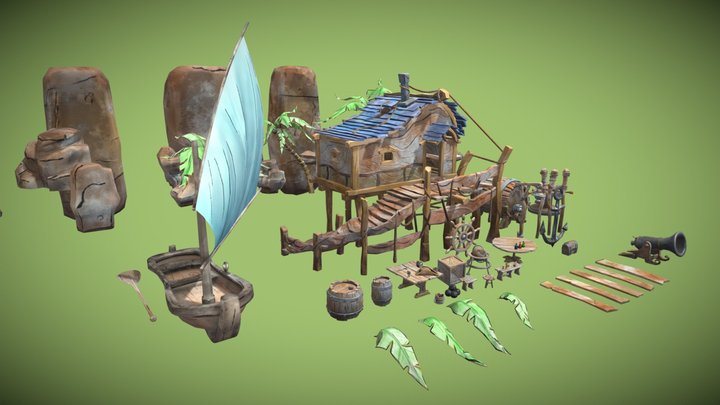 Plank 3D models - Sketchfab