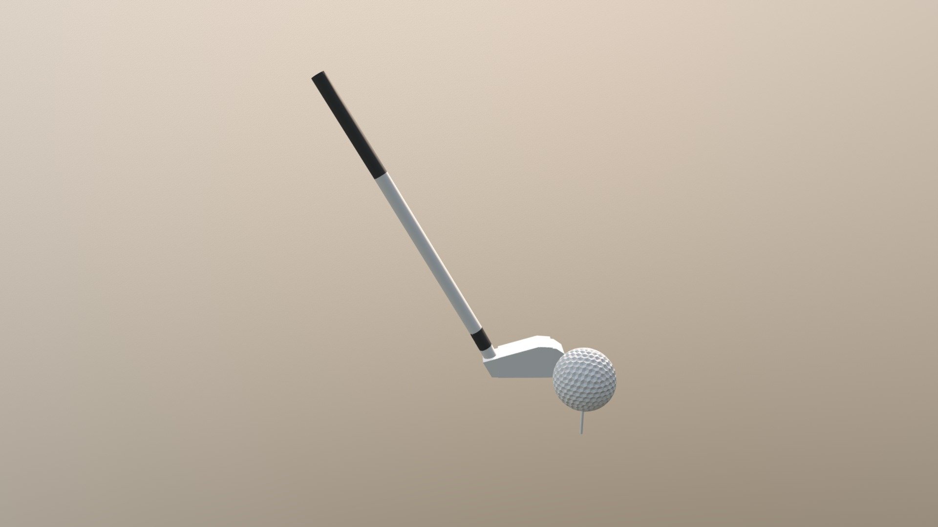 Golf Club And Ball - 3D model by RDaburn99 [aa6ed6b] - Sketchfab