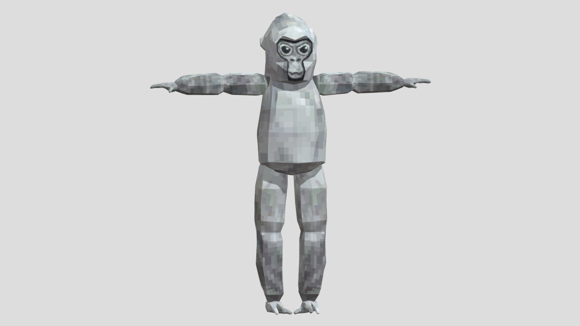Gorilla Tag With Legs - Download Free 3D model by Ocublox [aa6f976 ...