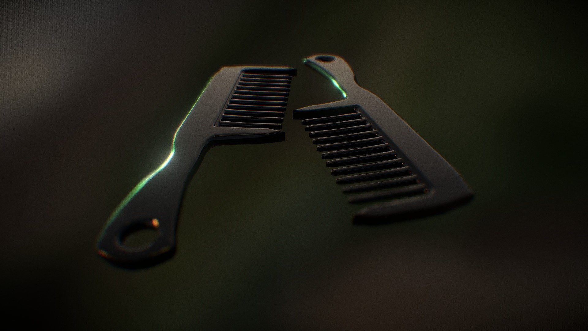 Hair Comb Asset - Download Free 3D model by Ryan Honey (@Raditsys ...