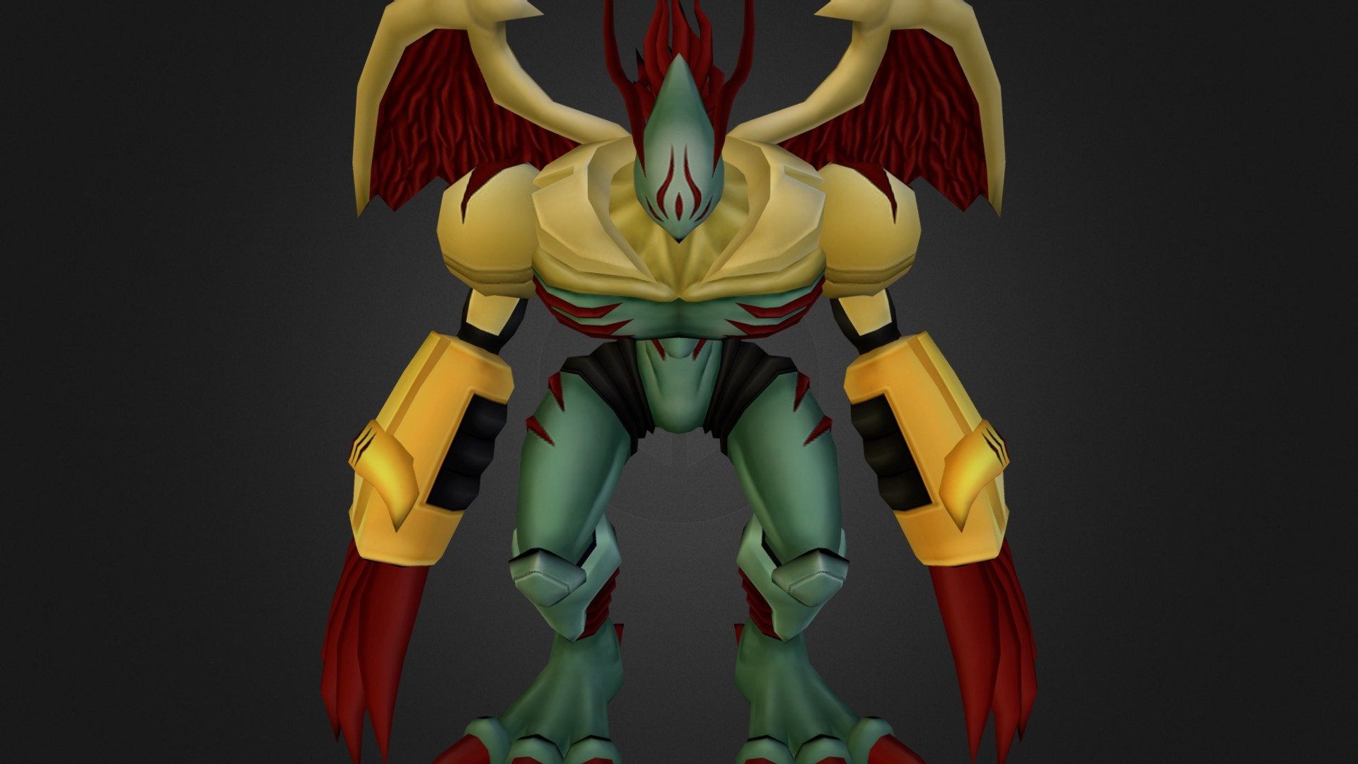 PC Computer- Digimon Masters- Arkadimon Ultimate - 3D model by rogarmao ...
