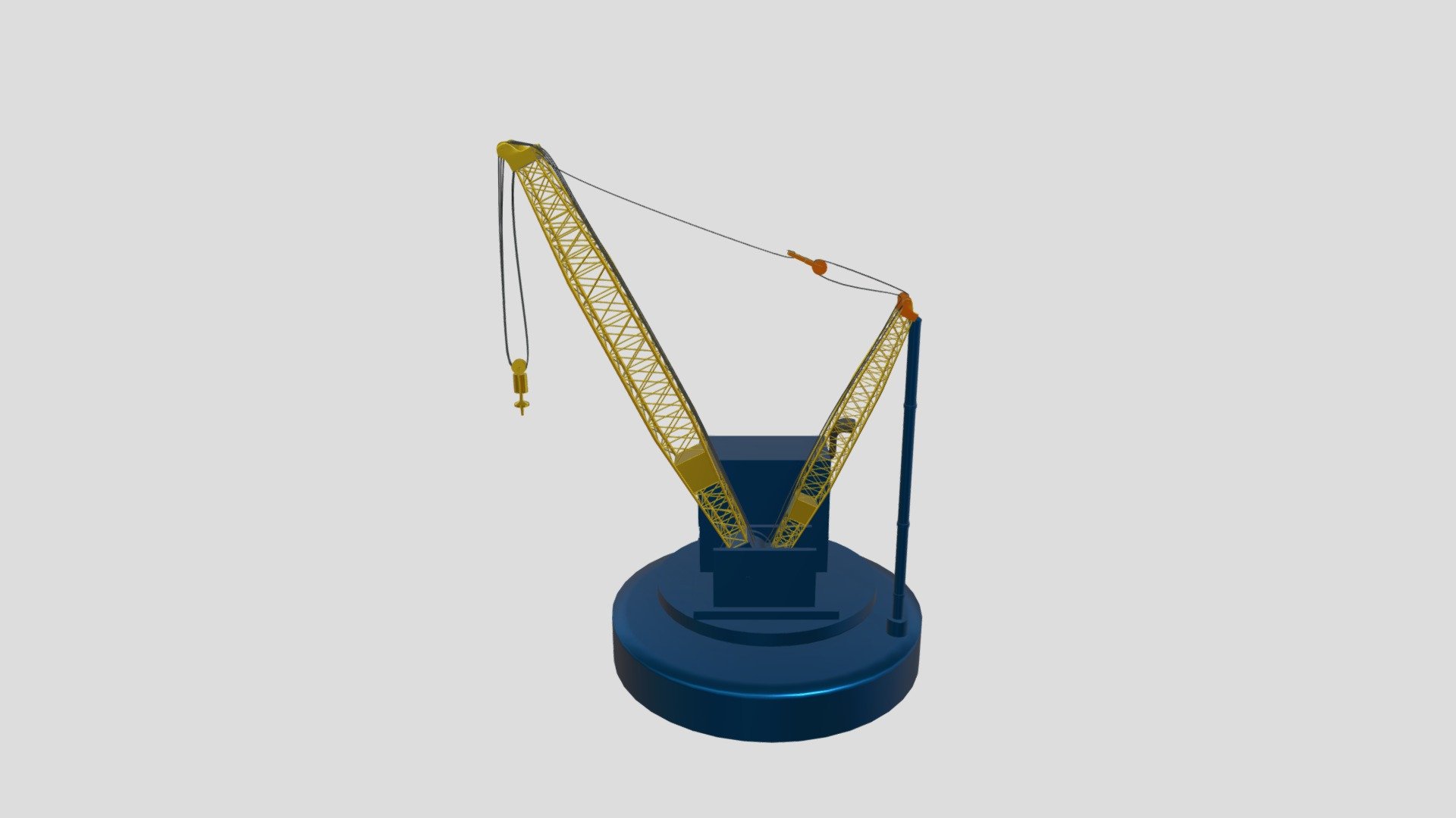 frame derrick crane fig 10 fbx - 3D model by Eslates [aa72e09] - Sketchfab
