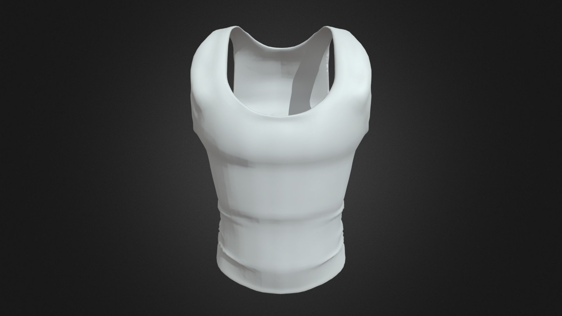 Sleeveless Tank Top - Buy Royalty Free 3D model by Inventive World ...