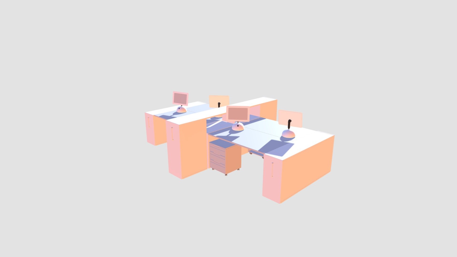office desk - Buy Royalty Free 3D model by Evermotion [aa75c86 ...