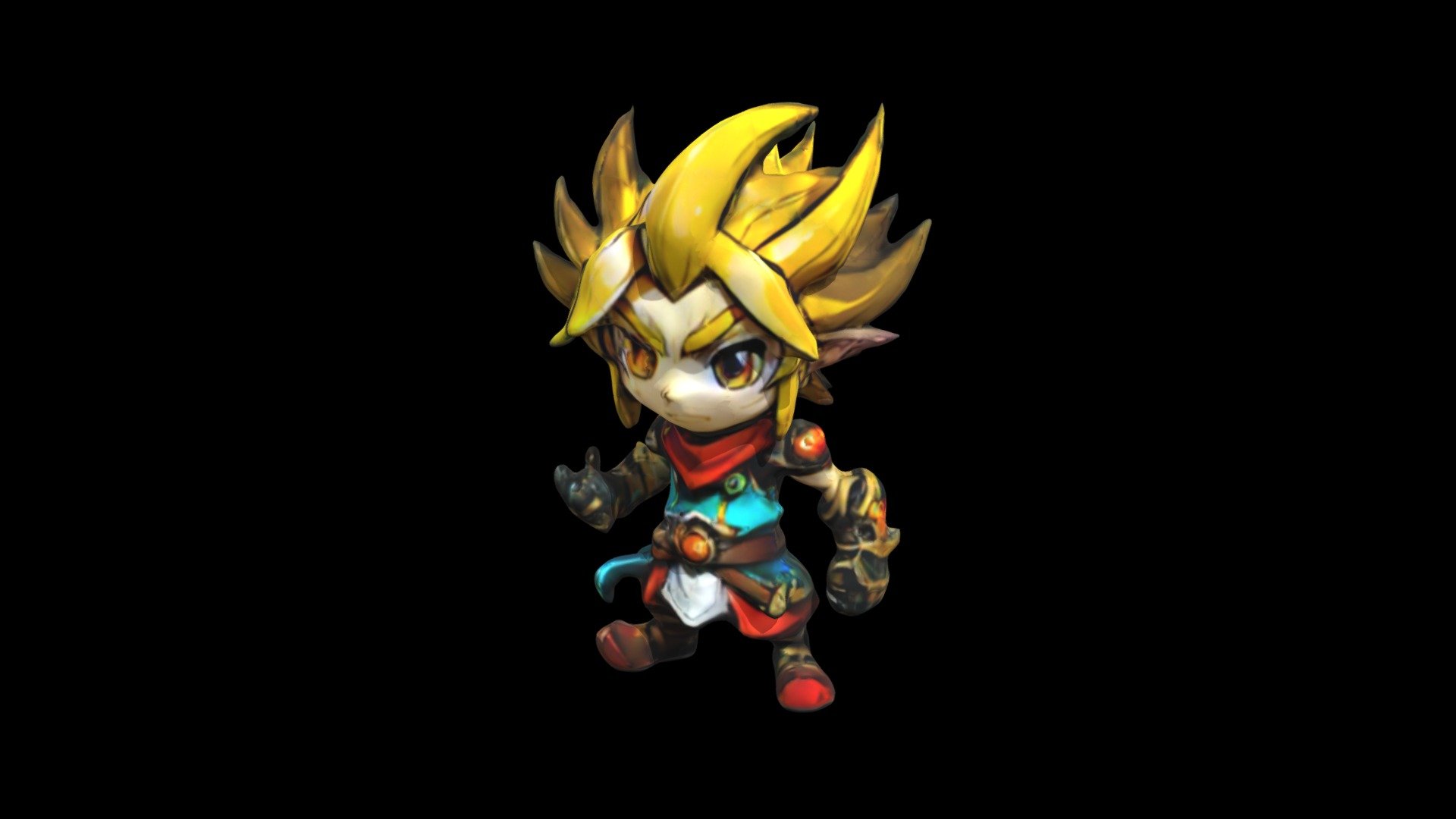 Character Link (The Legend of Zelda) - Download Free 3D model by klrxyz ...