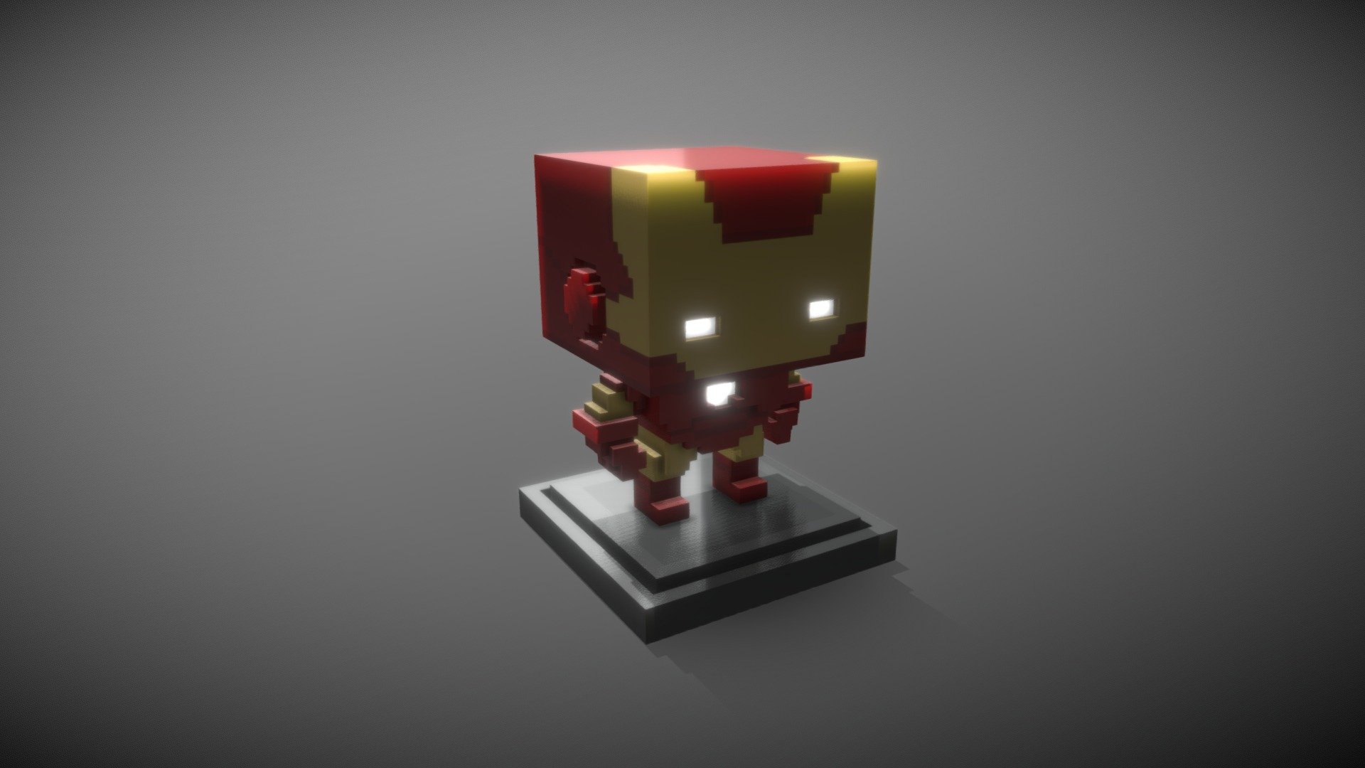 Hero Block Iron Man - 3D model by Mike.Nicholson [aa7713d] - Sketchfab