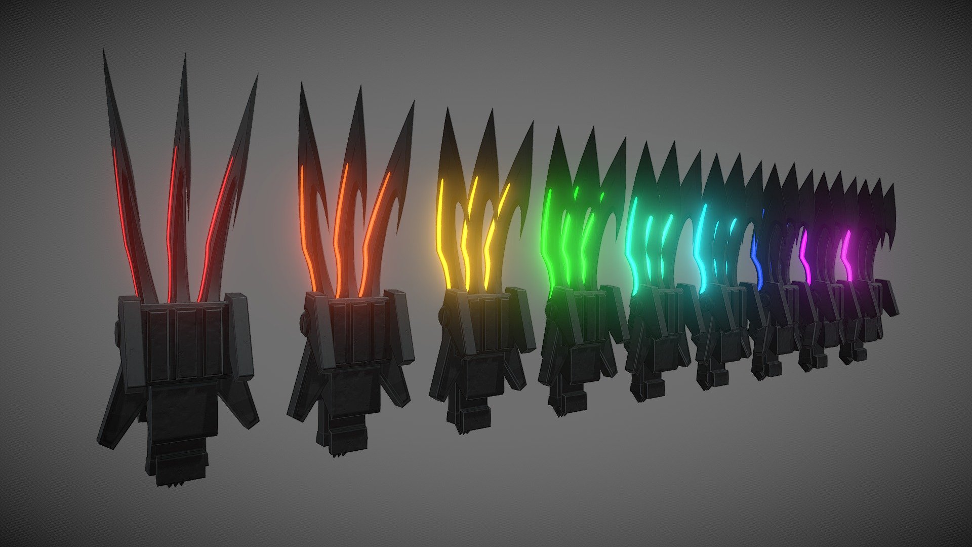 UTTVM Claw Color Pack - Download Free 3D model by Elite Big Speakerman ...