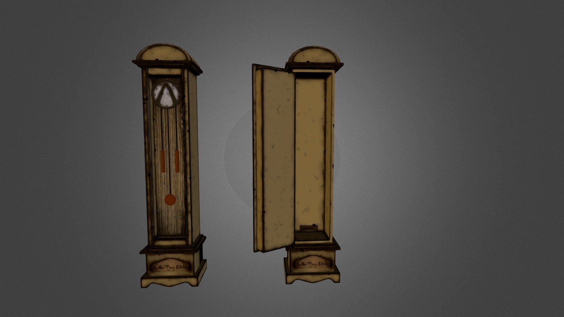 father_time_clock - 3D model by DemonicRapture (@bjshilling82) [aa7a6a3 ...