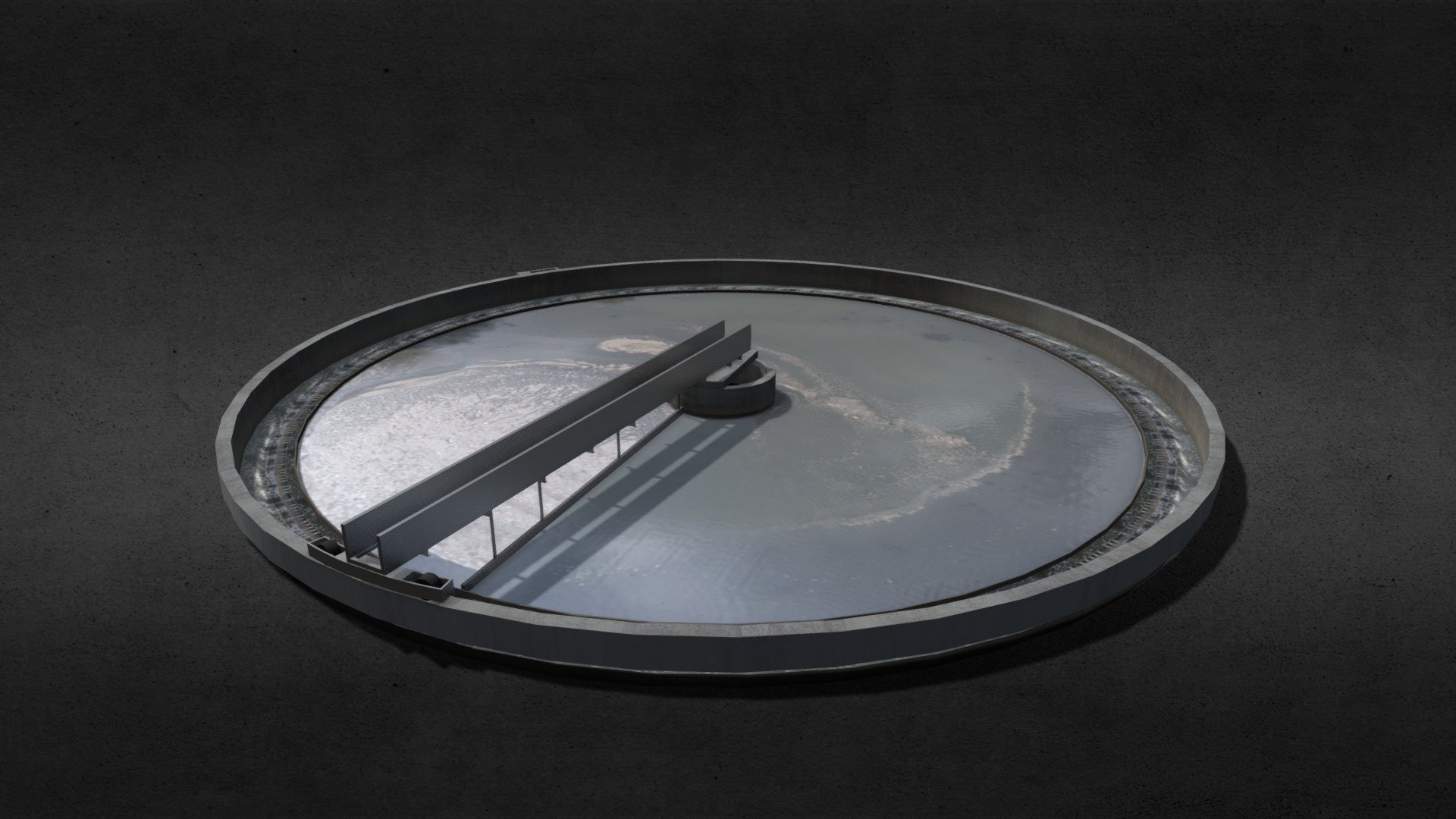 Sedimentation Tank 1 - 3D model by Officine Pixel (@officinepixel ...