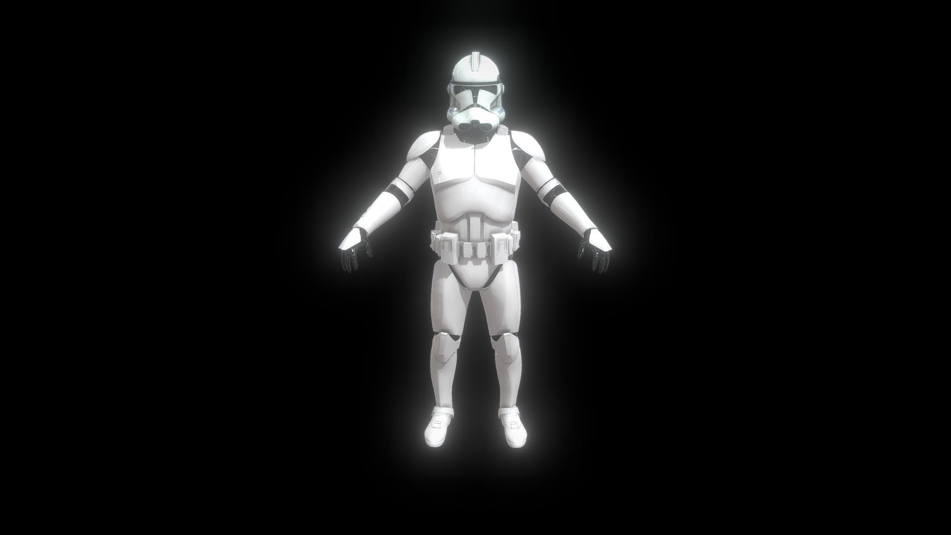 Custom Clone-trooper (STAR-WARS) - Download Free 3D model by ...