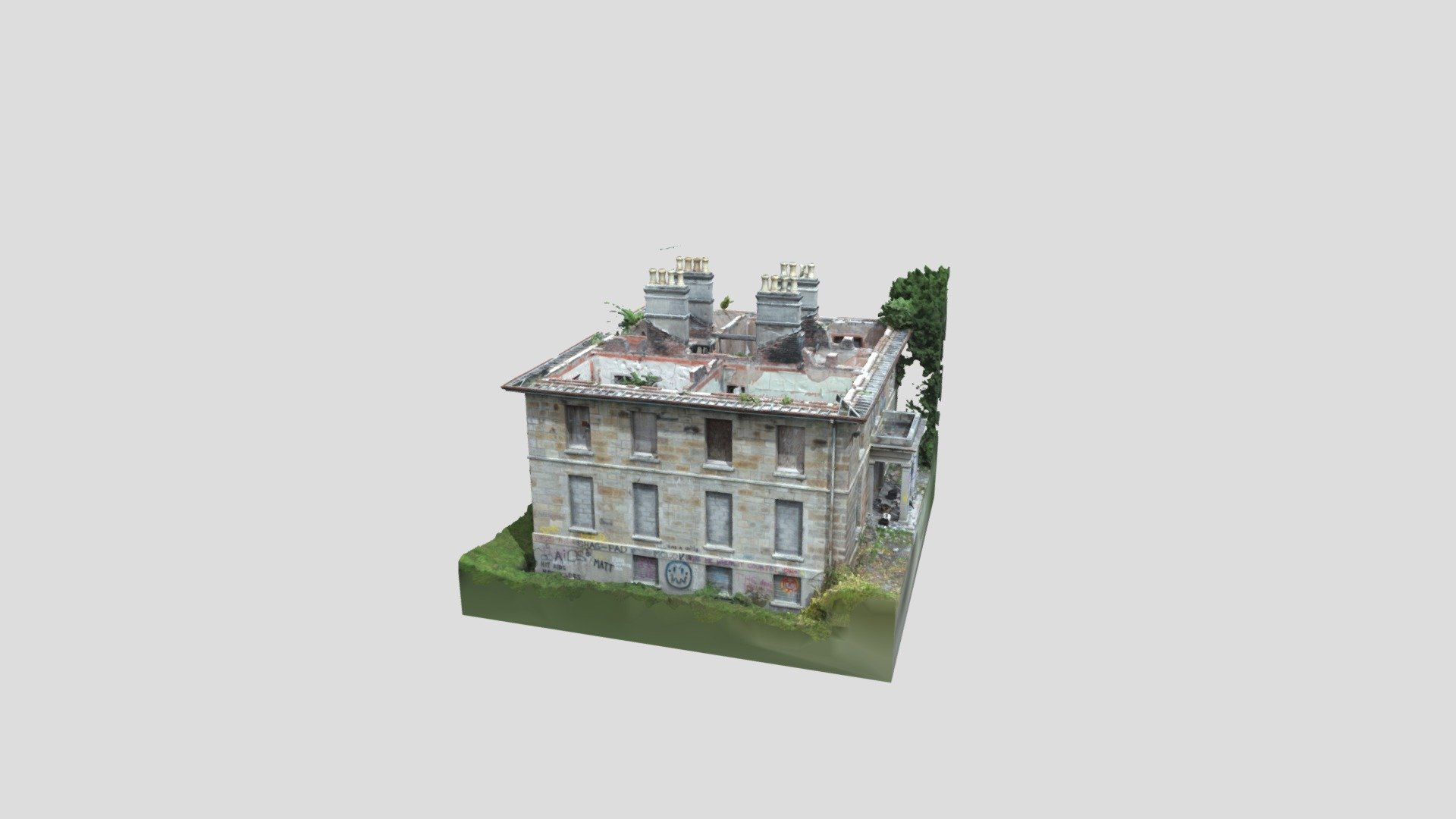 Bishops Palace RC - 3D model by Tír 3D (@Tir3D) [aa7b597] - Sketchfab