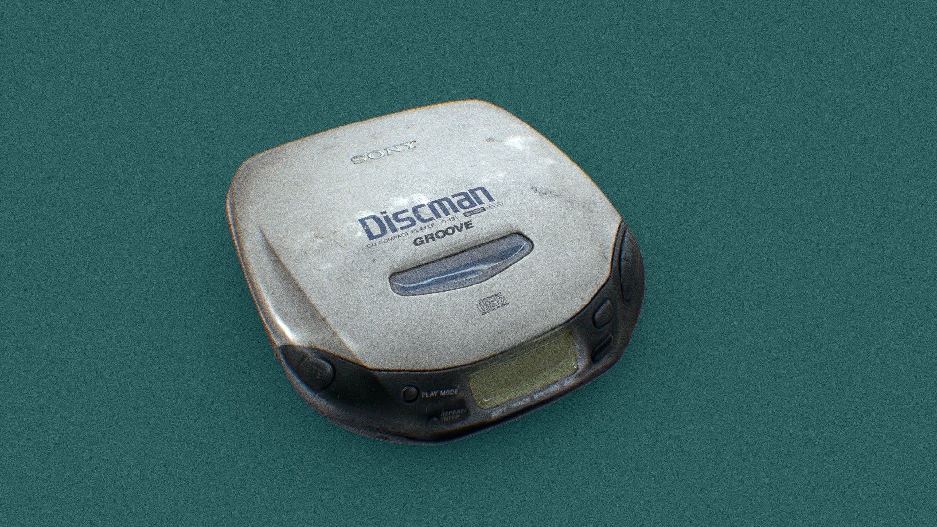 Sony Discman D-181 - Download Free 3D model by yanix [aa7c1ad] - Sketchfab