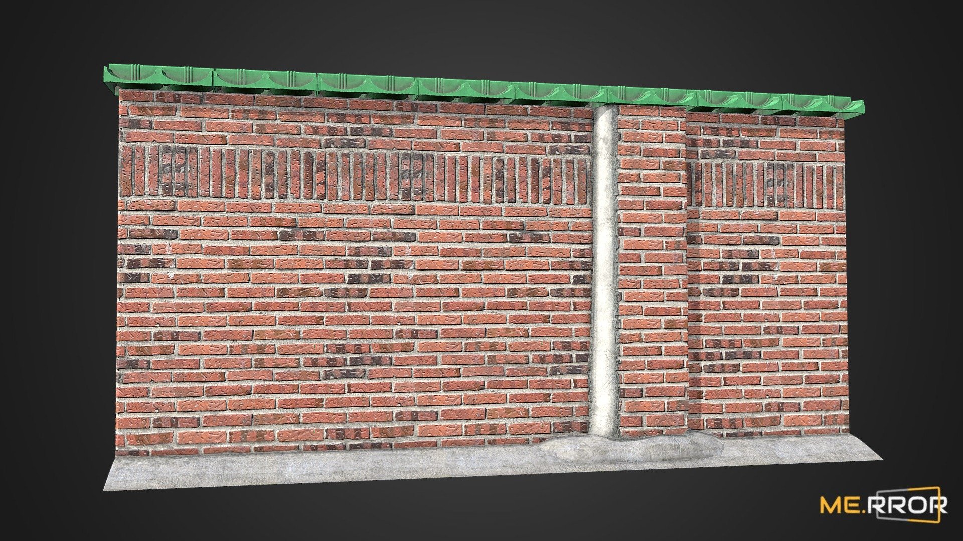 [Game-Ready] Brick Wall 2 - Buy Royalty Free 3D model by ME.RROR ...