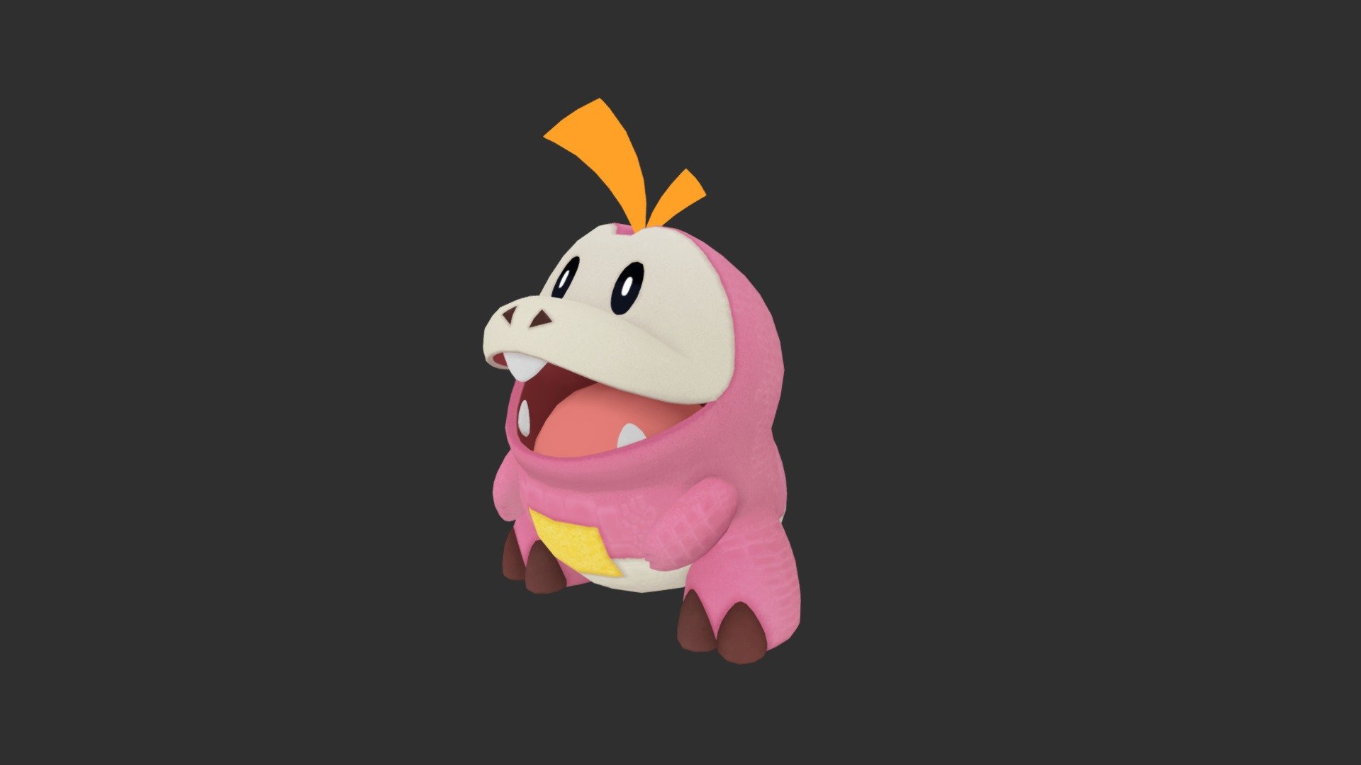Shiny Fuecoco (SV) - Download Free 3D model by Mariokart07 [aa7c720 ...