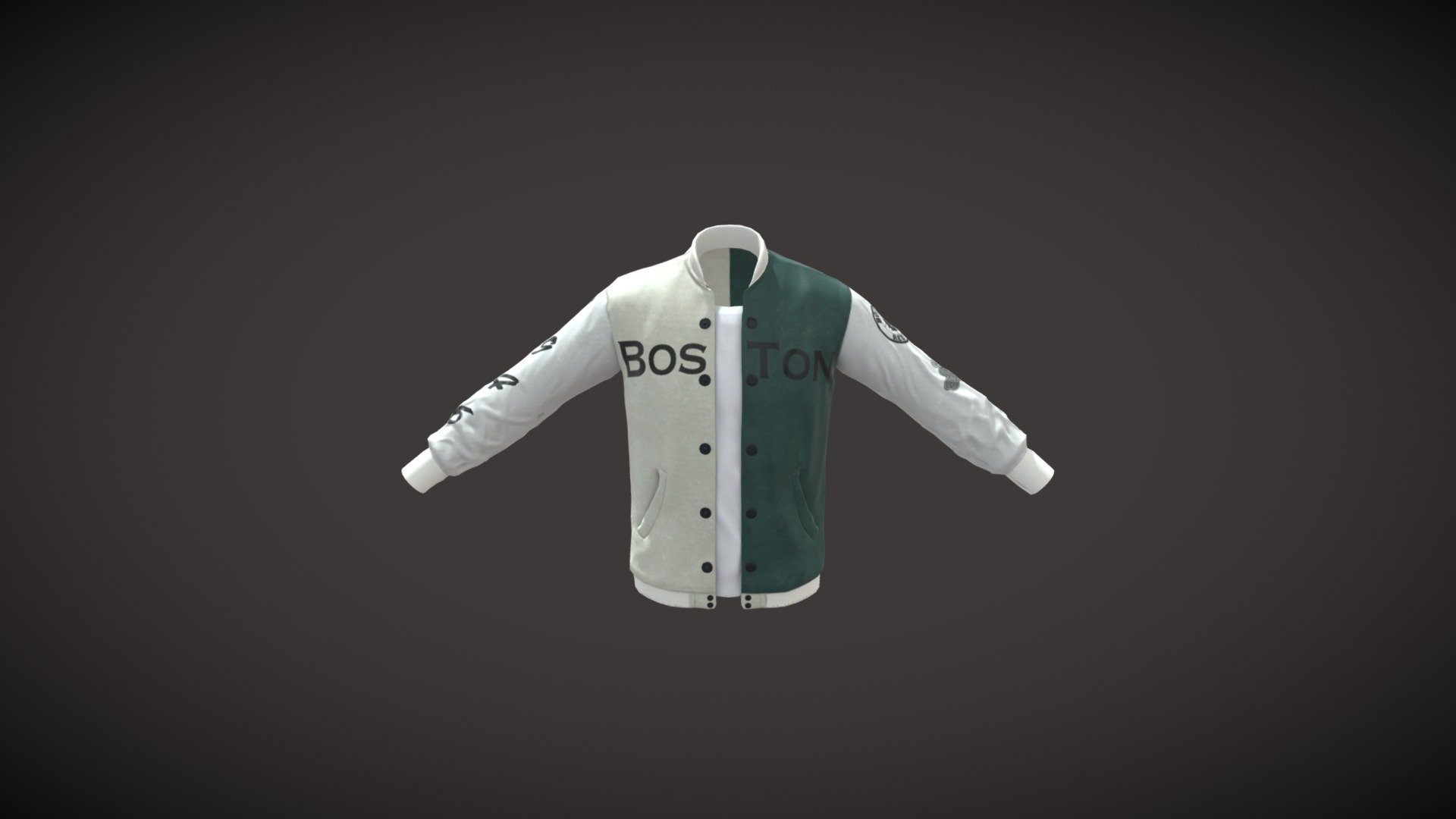 Letterman_Jacket - 3D model by kevinnelthropp901 [aa7e4a6] - Sketchfab