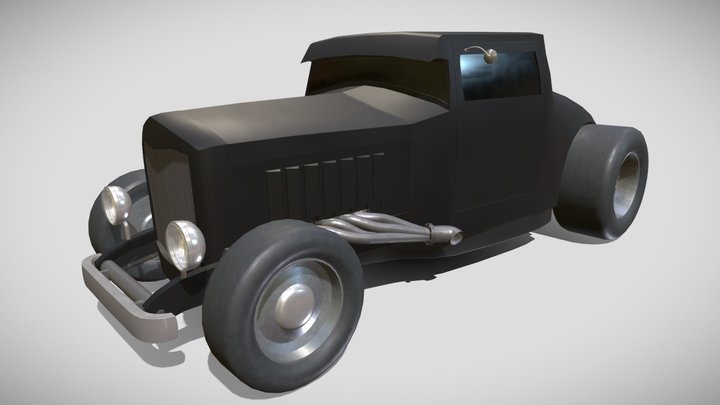 Hotrod 3D models - Sketchfab