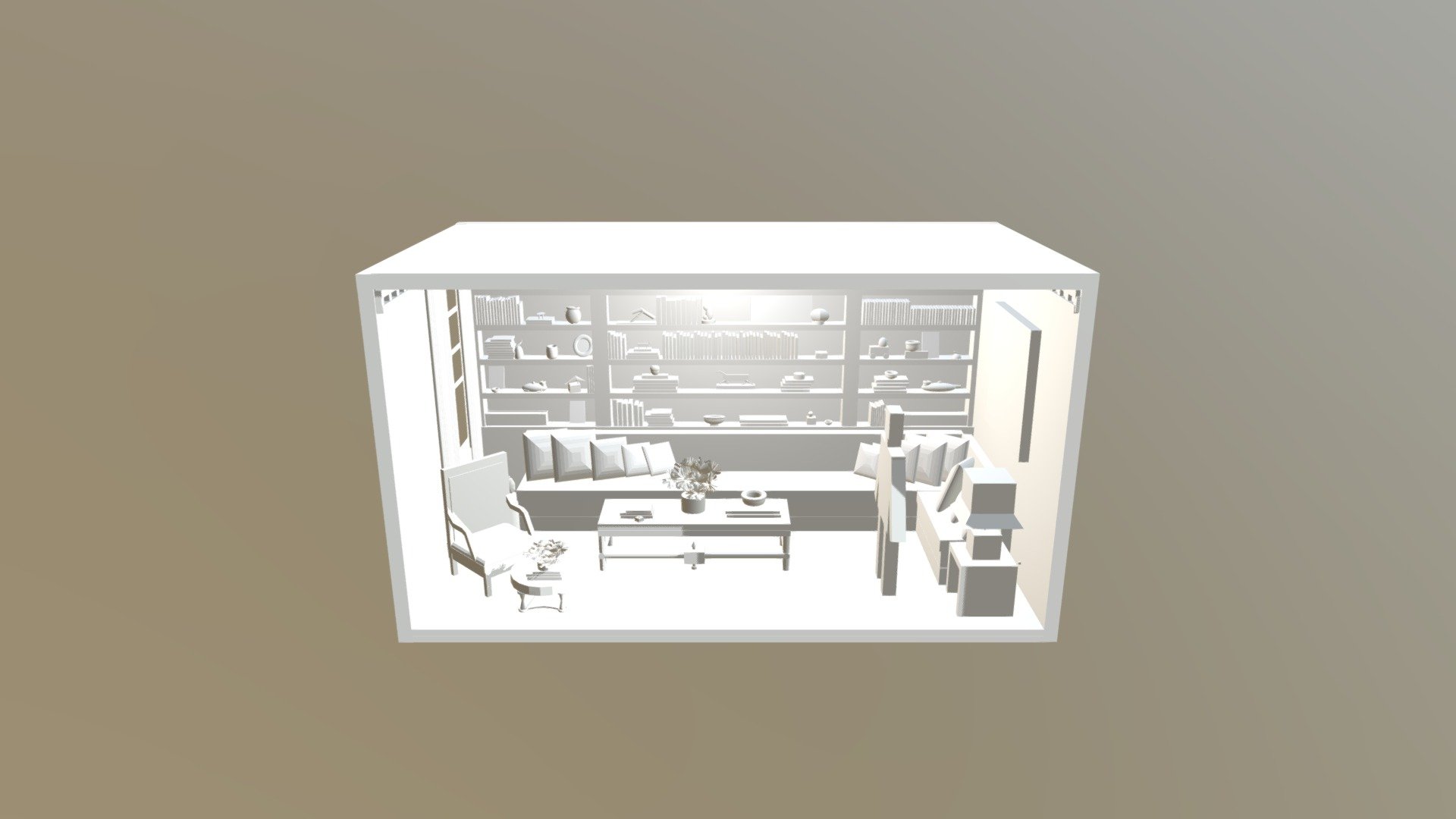 Room Model (Assignment 1) - 3D model by JustiLee [aa808f6] - Sketchfab