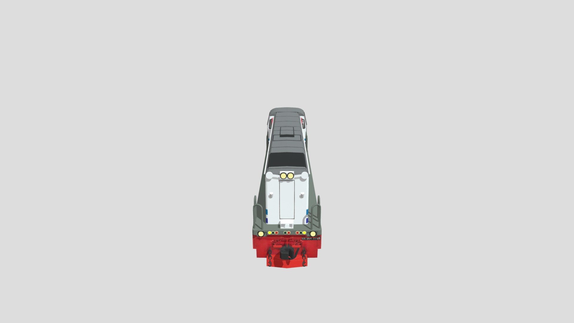 JIONS CC 204 Locomotive New (3D Model) - 3D model by JIONS 1080 HD ...