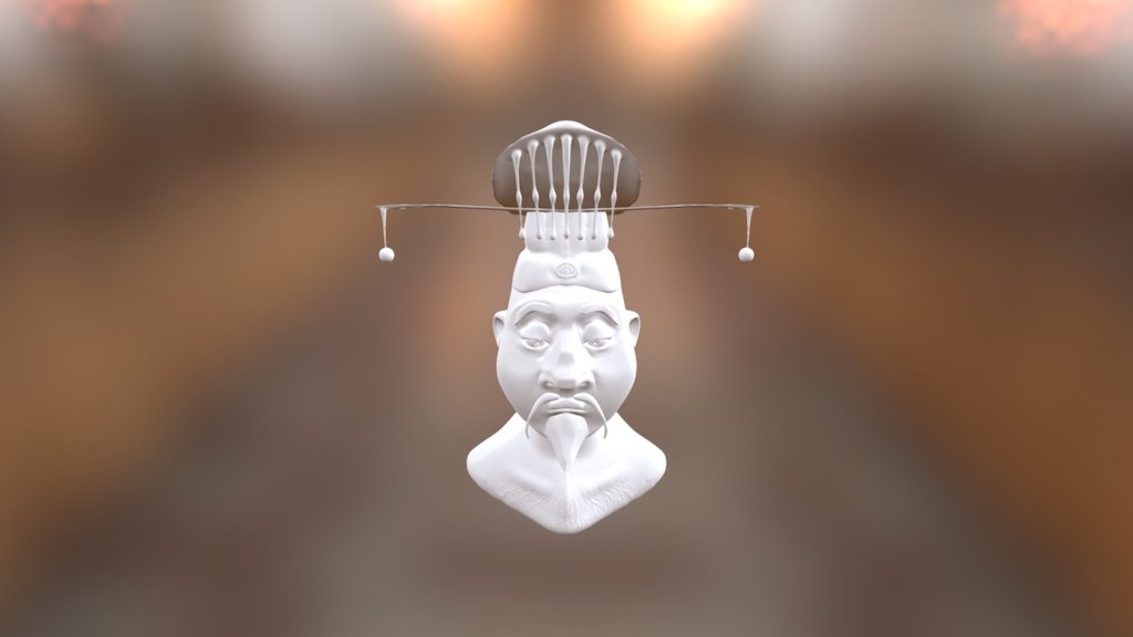 Chinese Emperor - 3D model by Heliocathus [aa81967] - Sketchfab